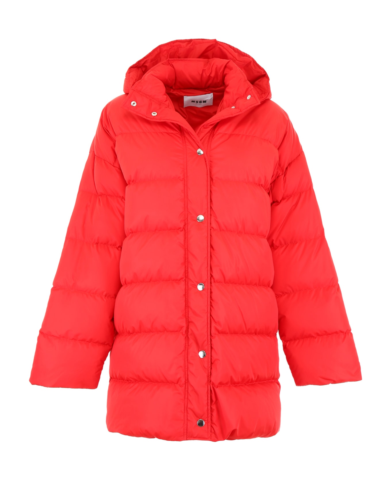 MSGM Logo Puffer Jacket | italist