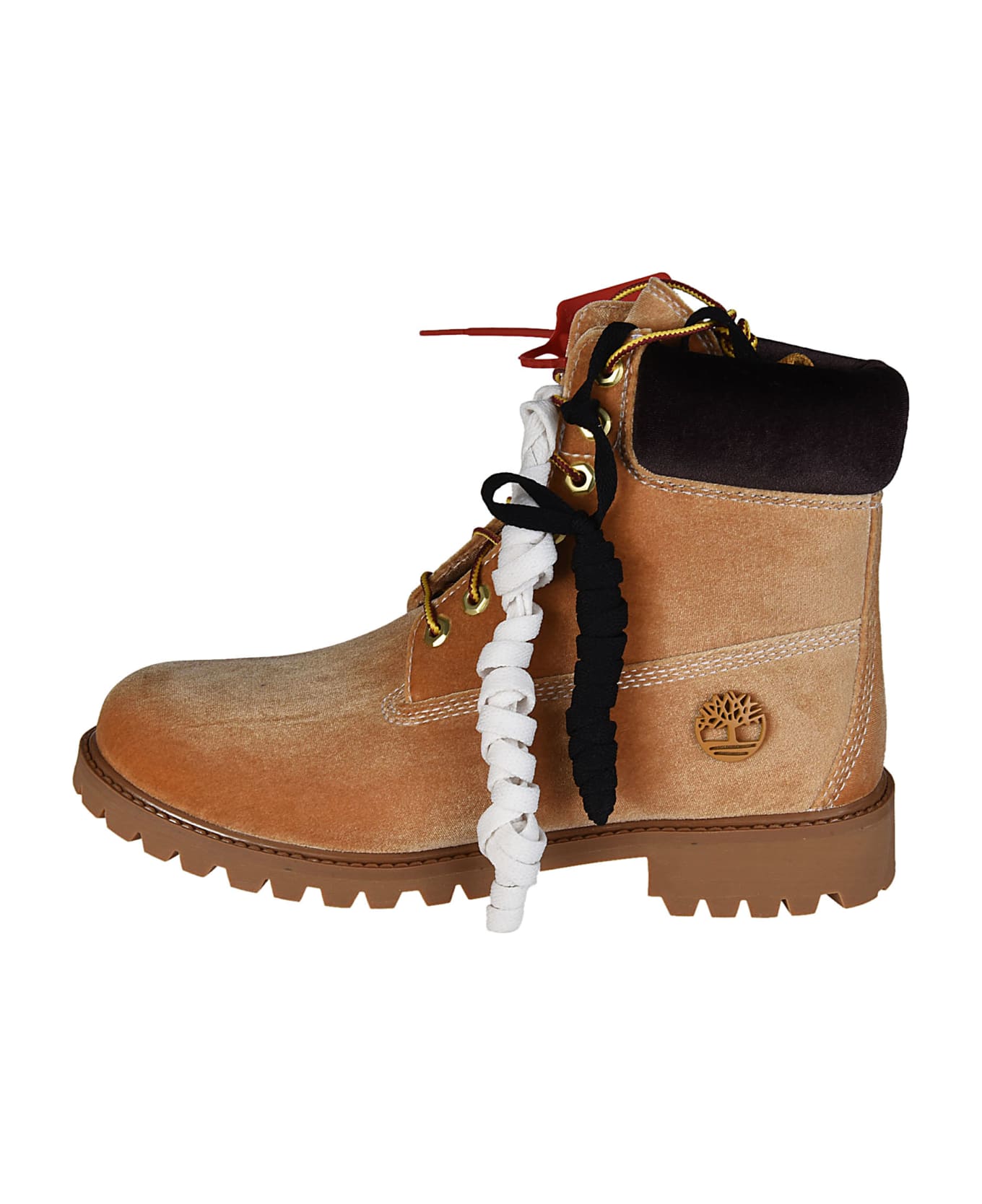 Off-white Off-white X Timberland Laced Boots | italist, ALWAYS LIKE A SALE