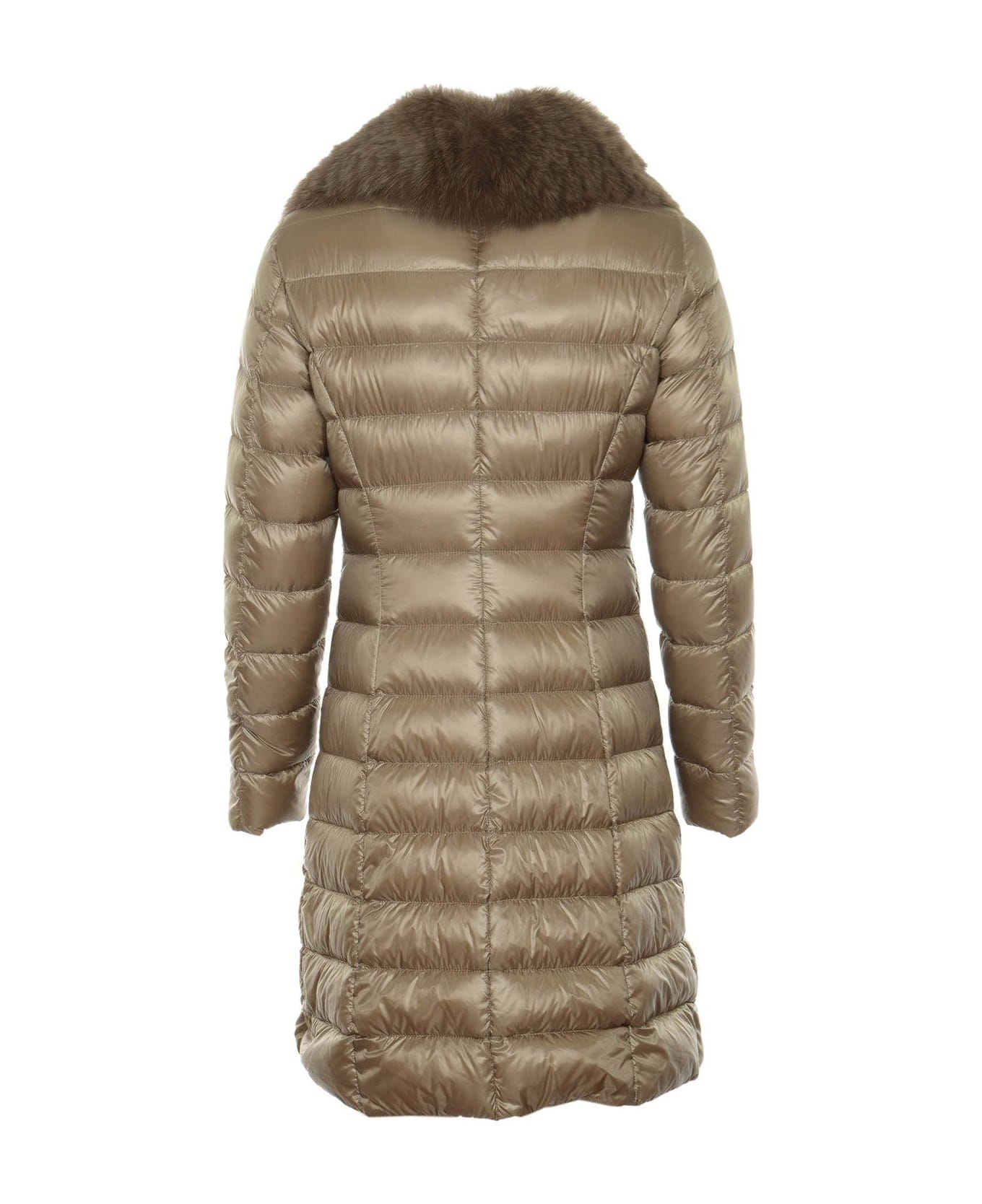 Herno Faux-fur Down Coat | italist
