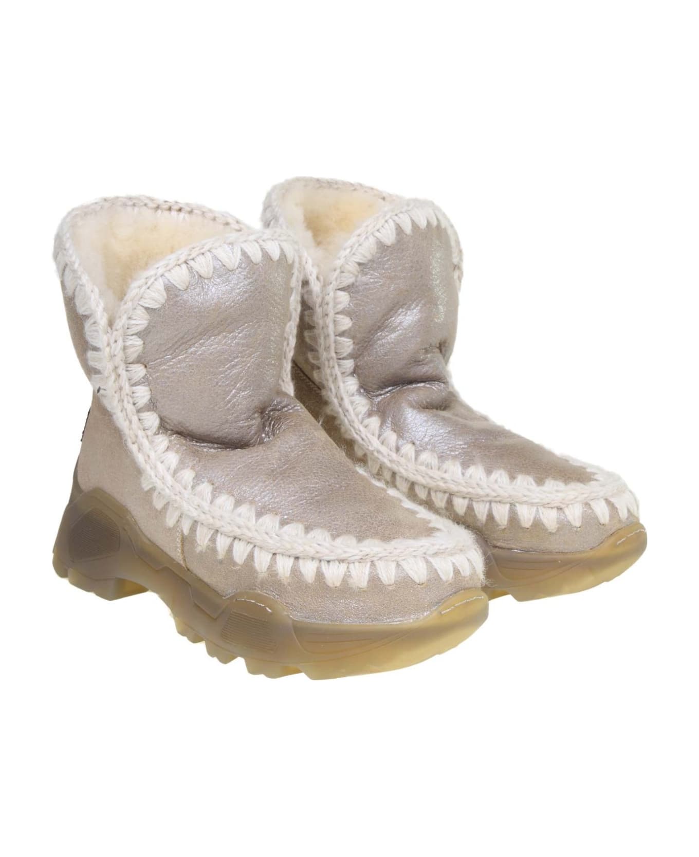 Mou Sneakers Eskimo Trainer In Wool Color Beige | italist, ALWAYS LIKE ...