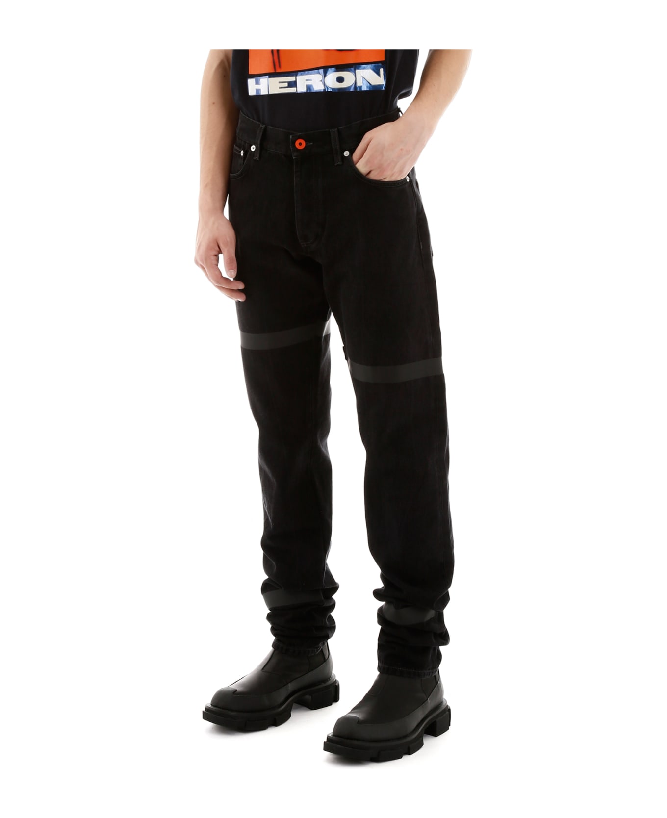 HERON PRESTON Jeans With Tapes | italist