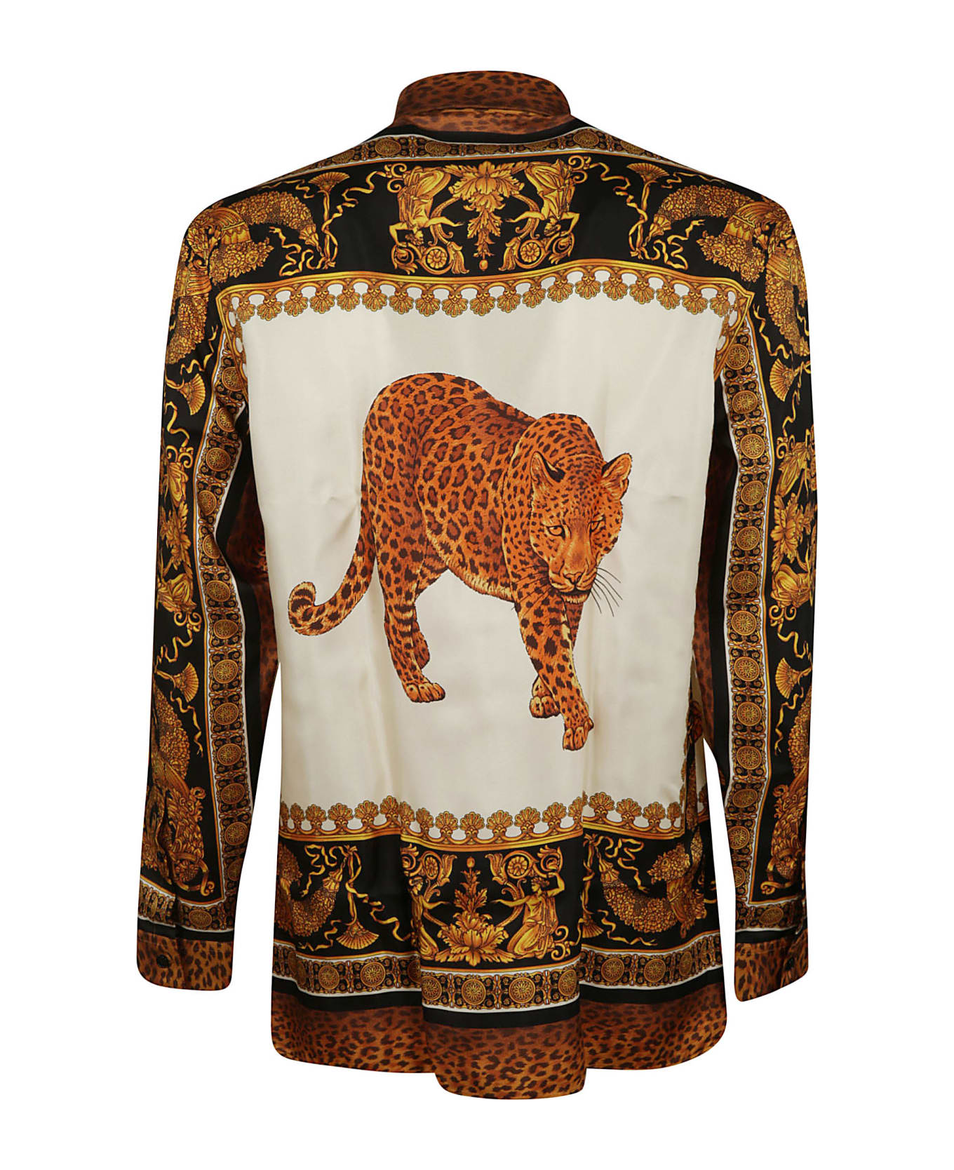 Versace Leopard Print Shirt | italist