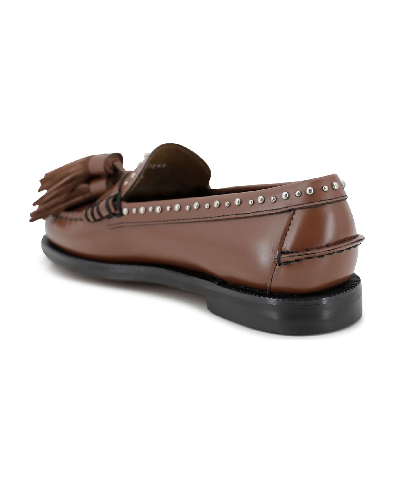 Weekend Max Mara Leather Loafer With Tassels フラットシューズ 通販 | italist ...