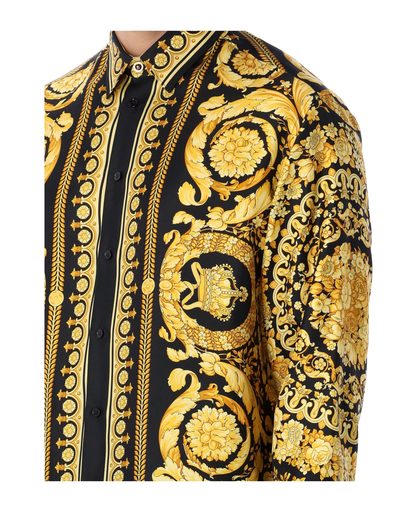 Versace Barocco Silk Shirt | italist