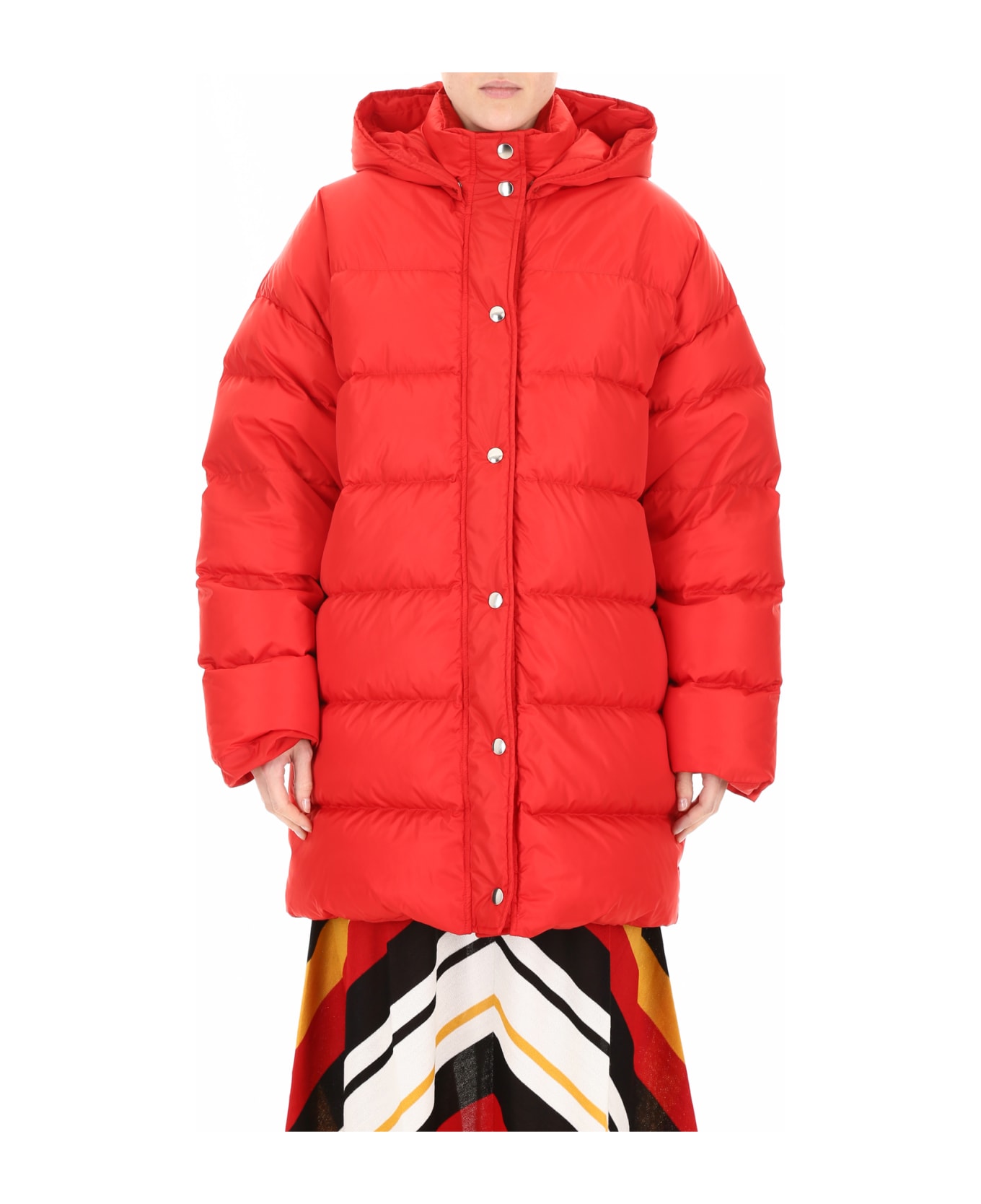 MSGM Logo Puffer Jacket | italist