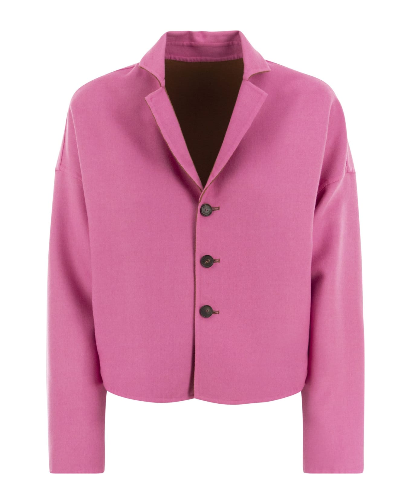 Fabiana Filippi Reversible Jacket In Wool And Silk | italist, ALWAYS ...
