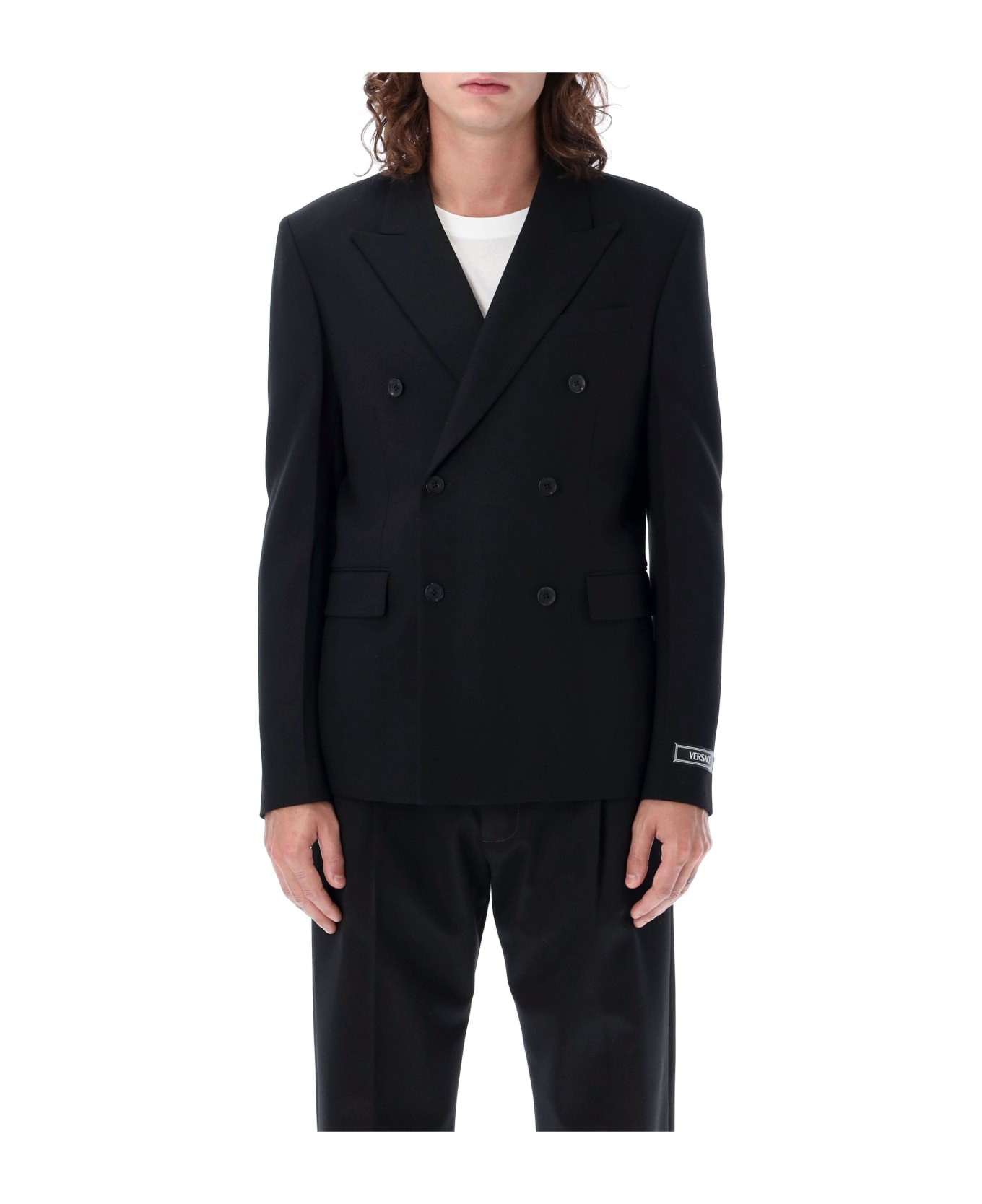 Versace Double Breasted Blazer | italist
