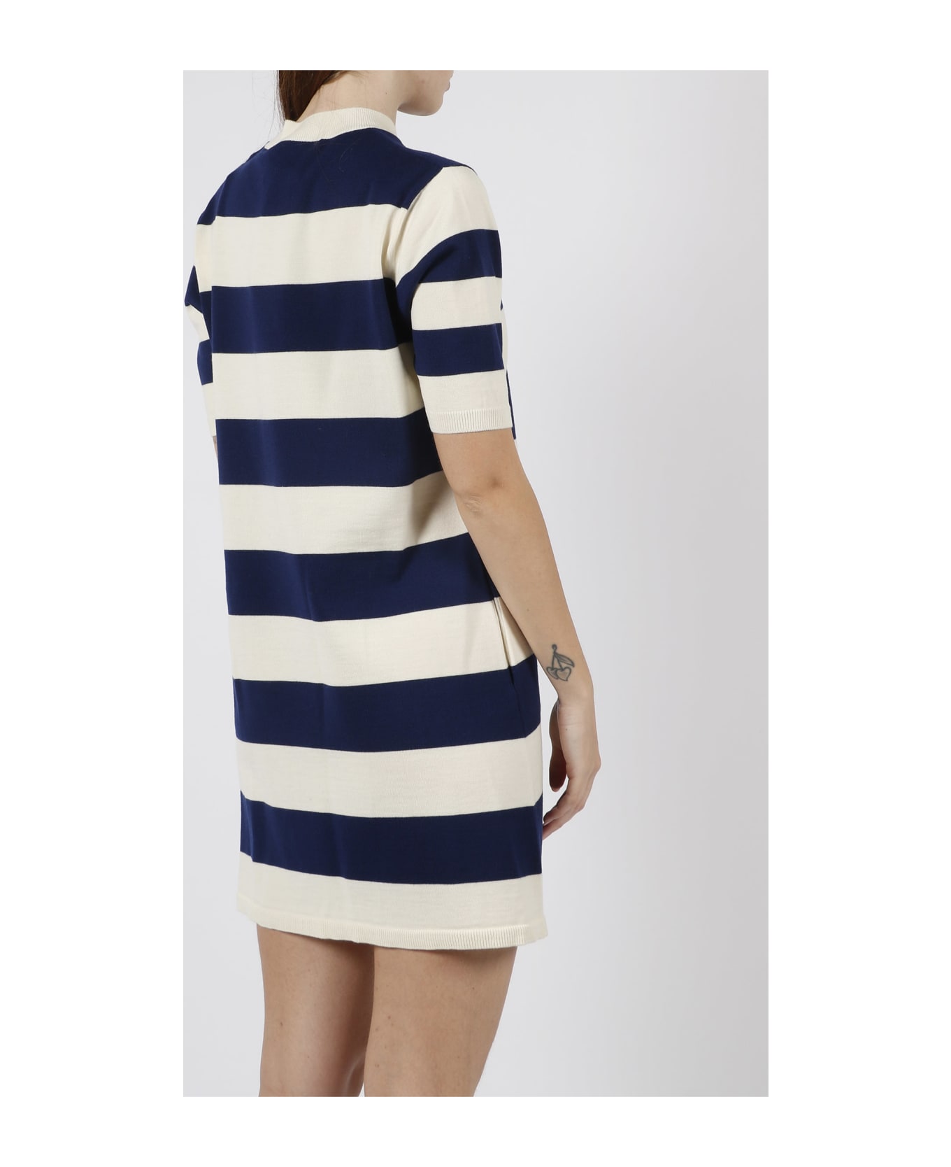 Gucci Embroidery Wool Dress | italist