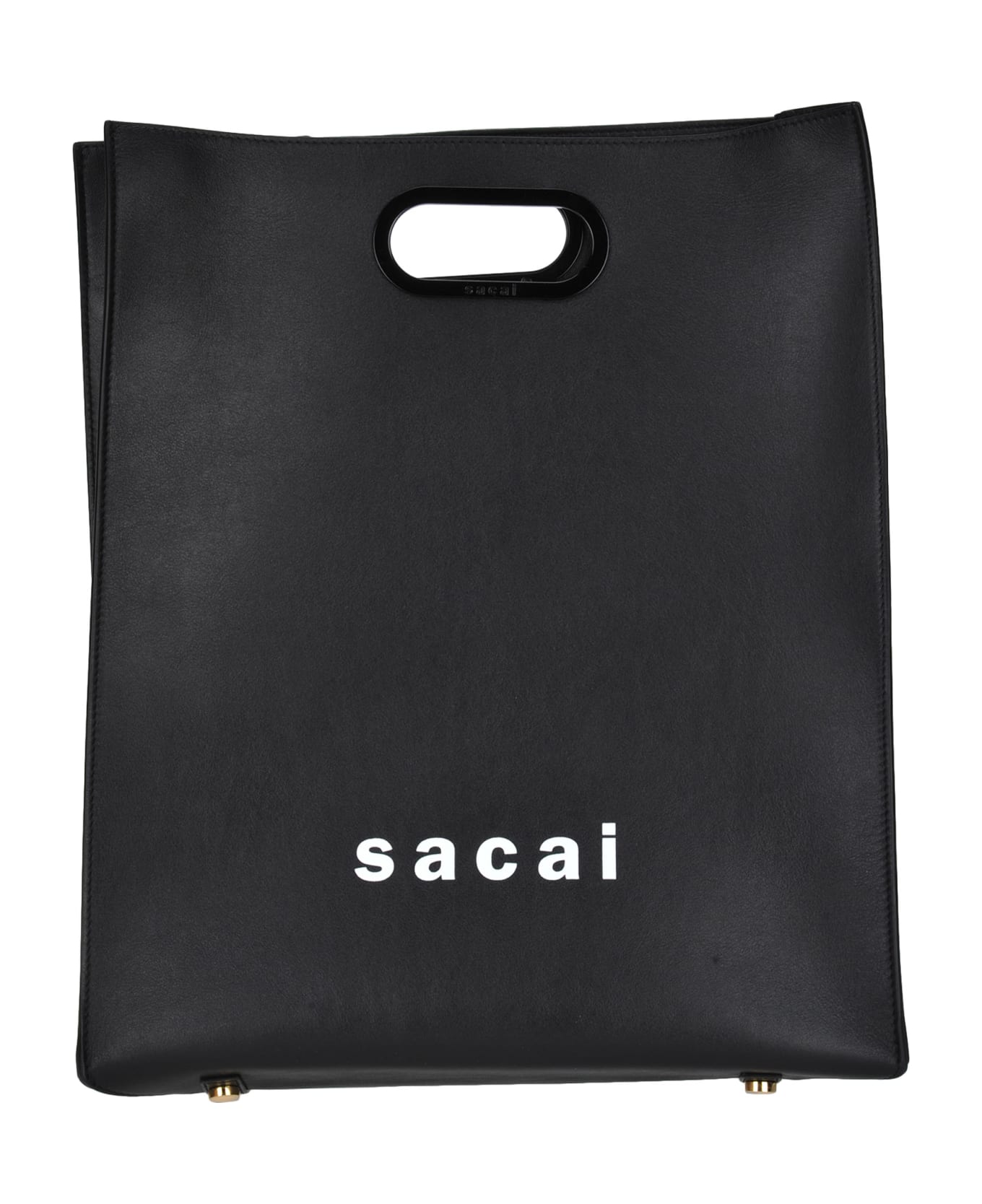 Sacai Sacai Logo Print Tote Bag | italist