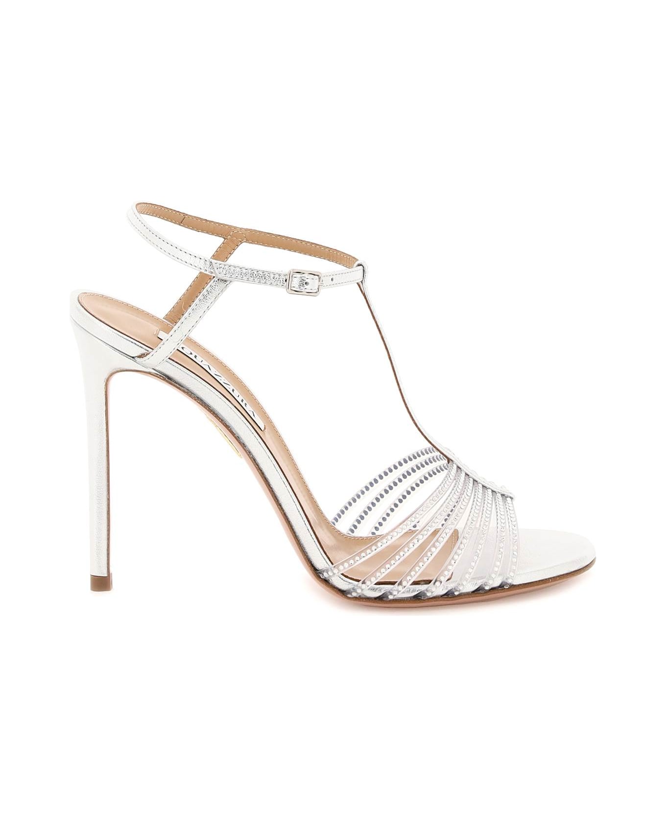 Aquazzura 'amore Mio Crystal' Sandals | italist