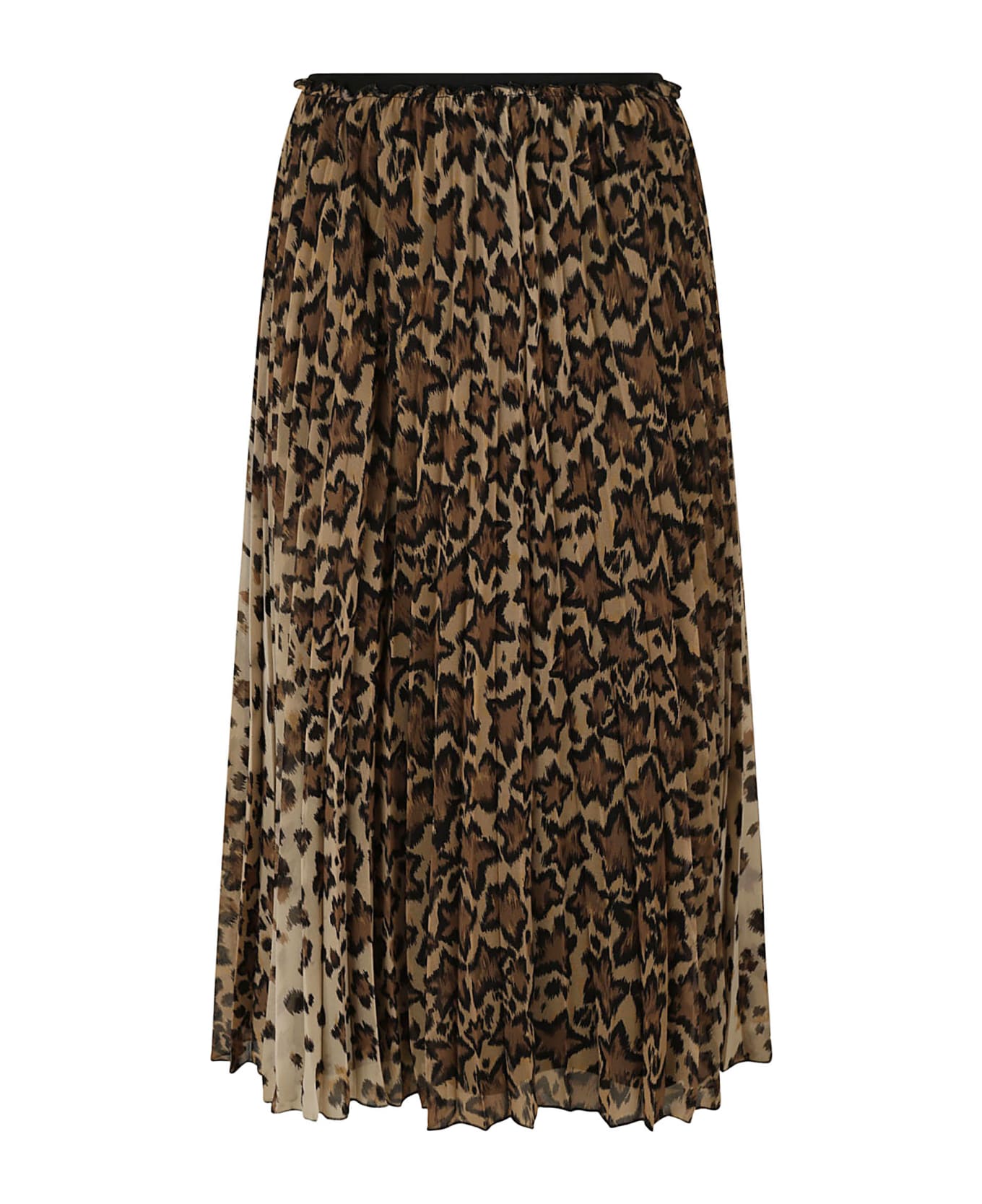 RED Valentino Animalier Print Pleated Skirt | italist, ALWAYS LIKE A SALE