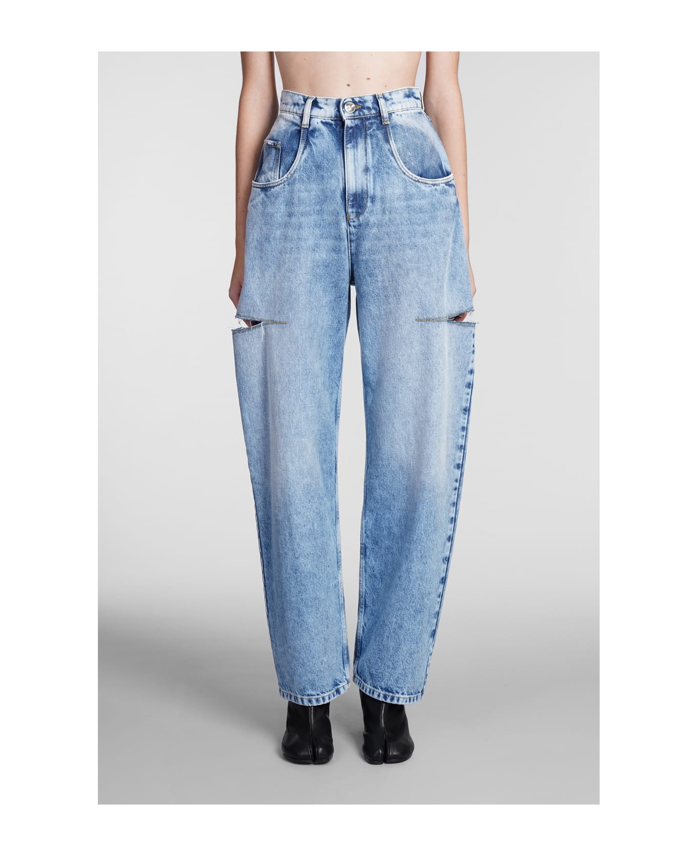 Maison Margiela Jeans In Cyan Denim | italist