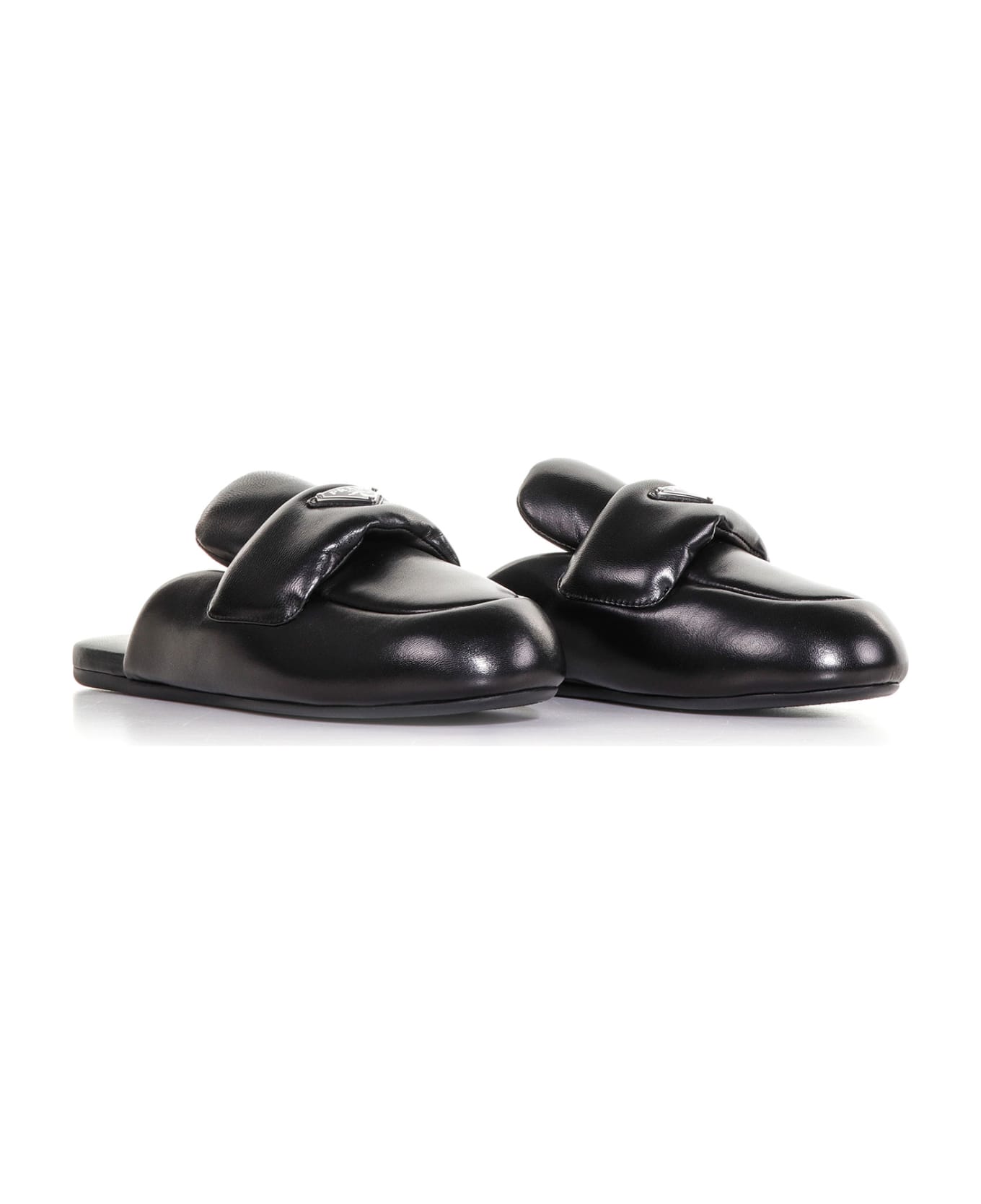 Prada Soft Sabot In Padded Nappa Leather | italist