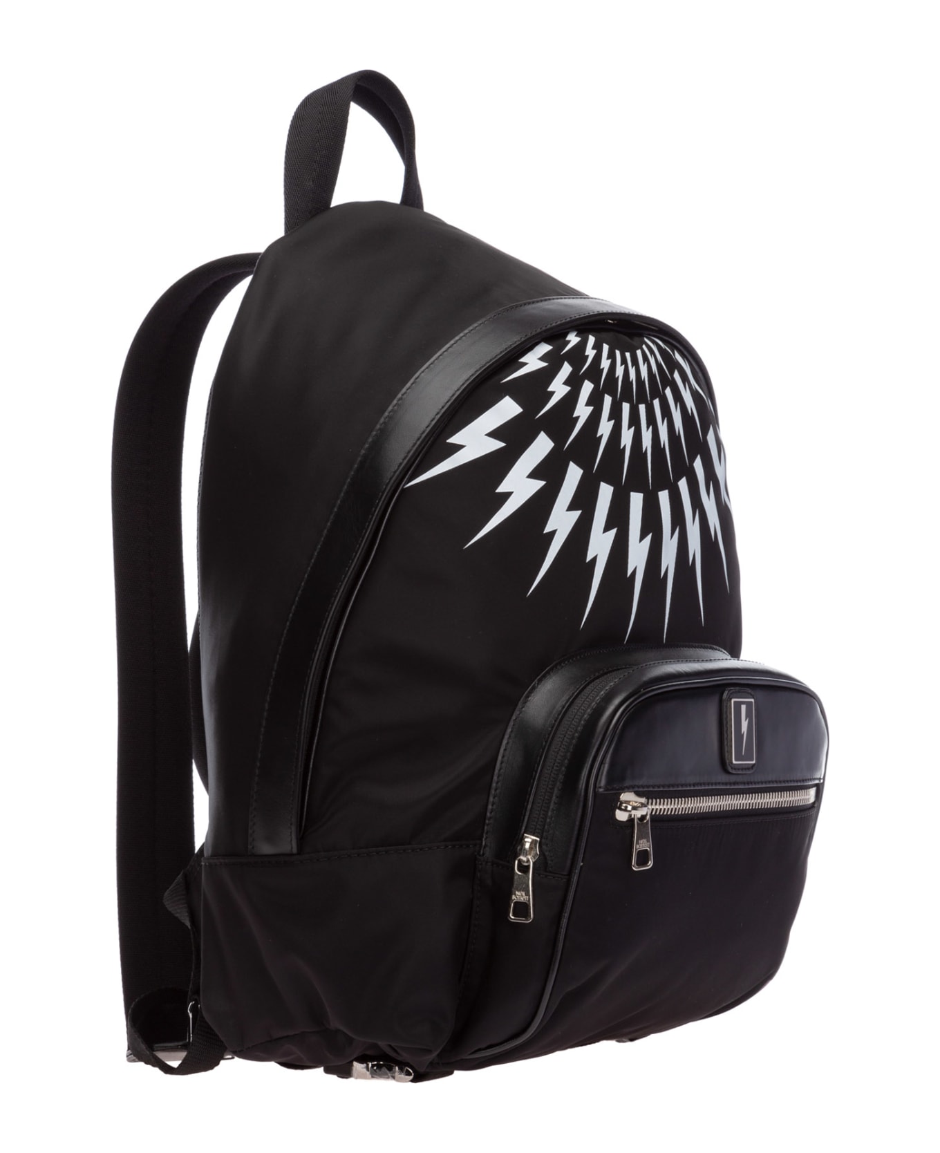 Neil Barrett Thunderbolt Fair-isle Backpack | italist, ALWAYS LIKE A SALE