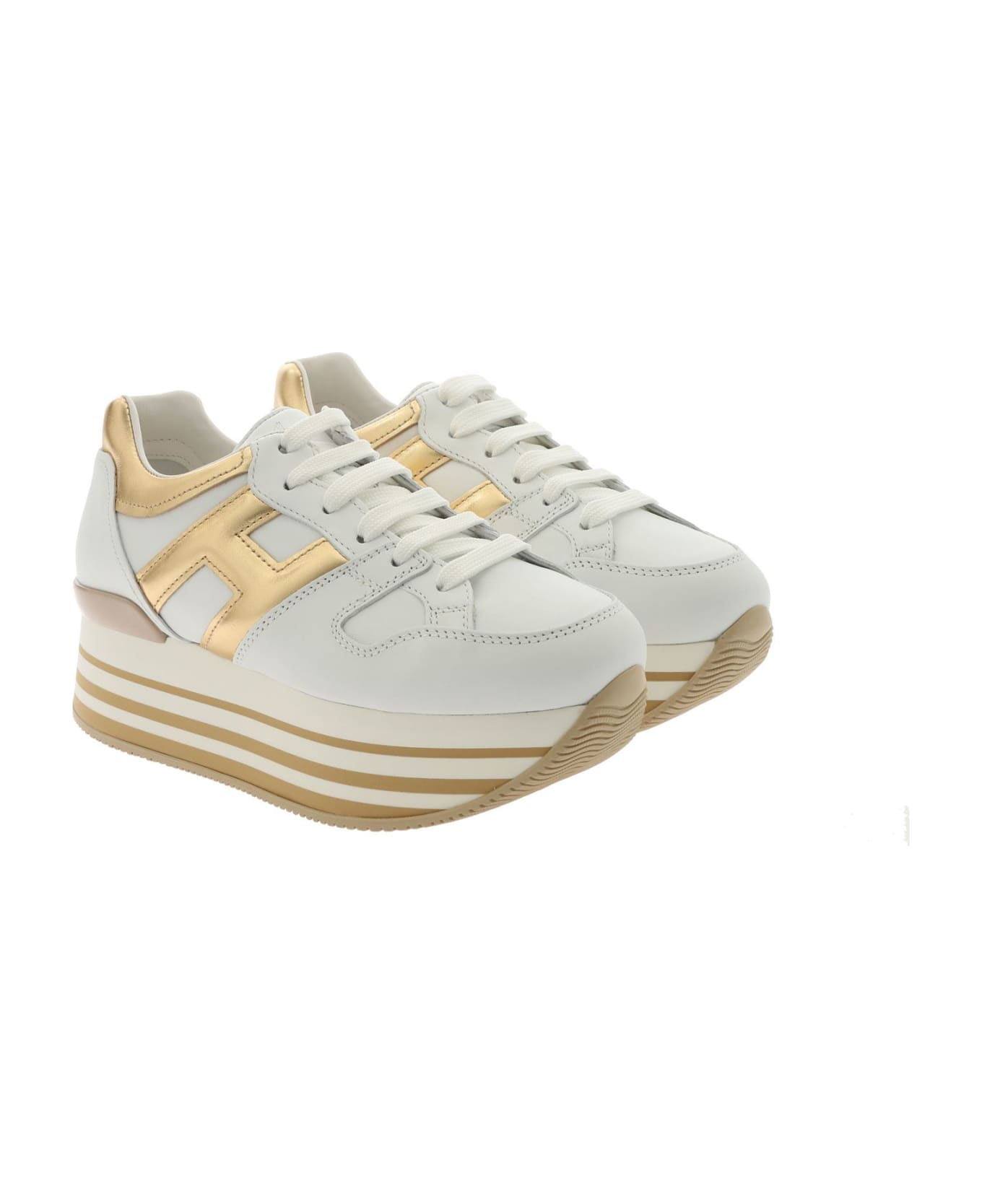 Hogan Maxi H222 Platform Sneakers | italist