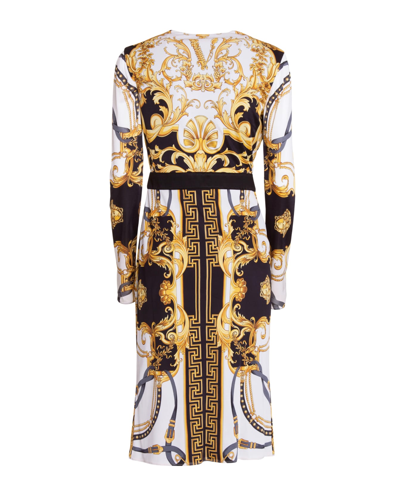 Versace Baroque Print Dress | italist
