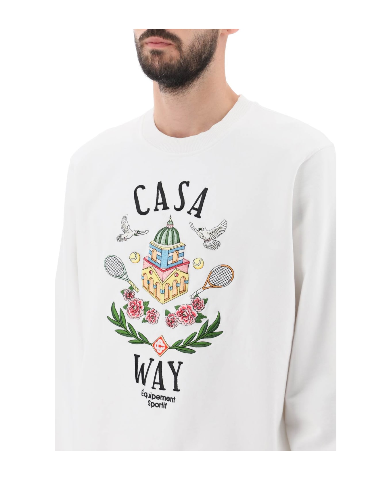 Casablanca Casa Way Crew-neck Sweatshirt | italist