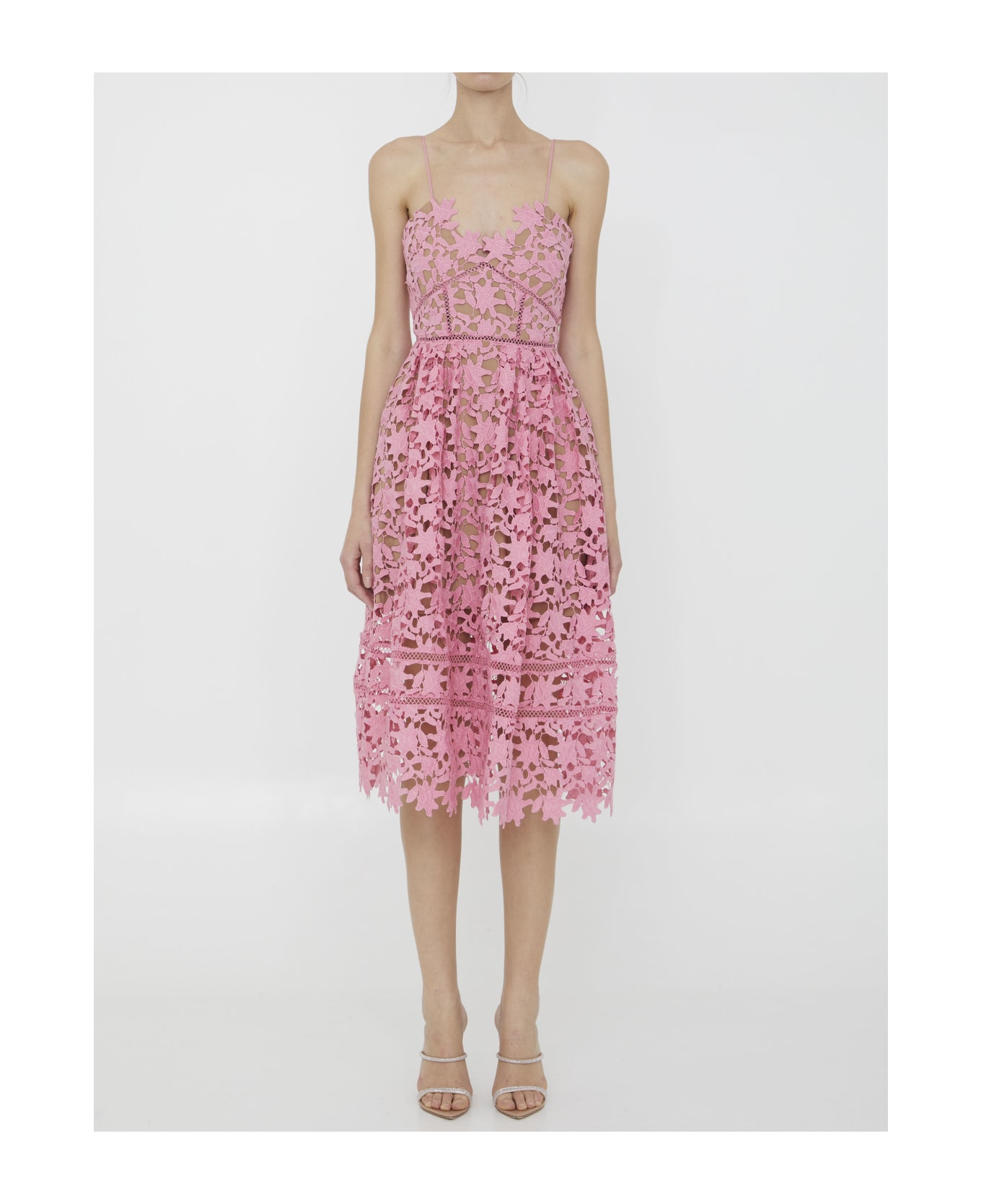 self-portrait Azalea Midi Dress | italist