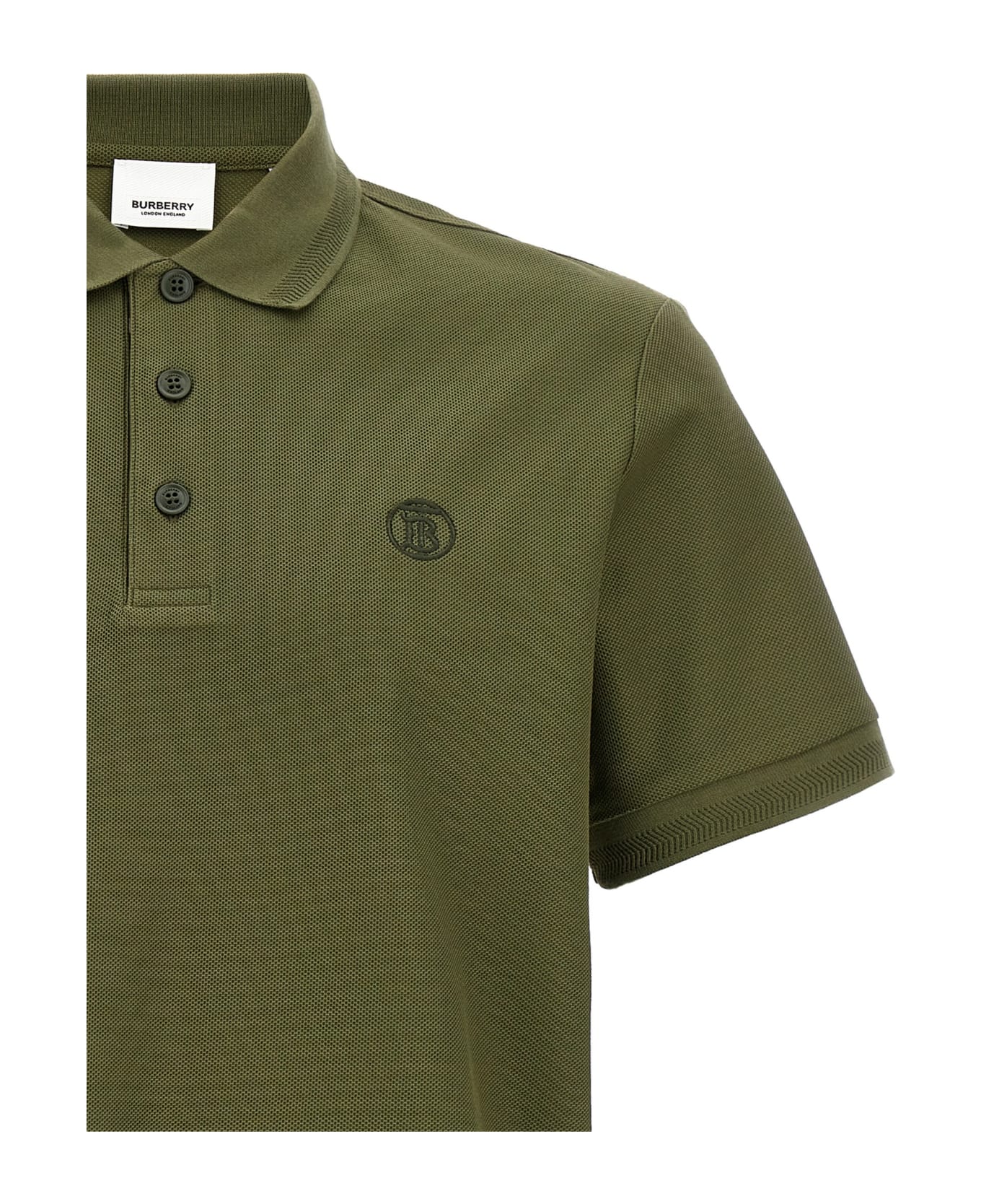 Burberry Logo Embroidery Polo Shirt | italist