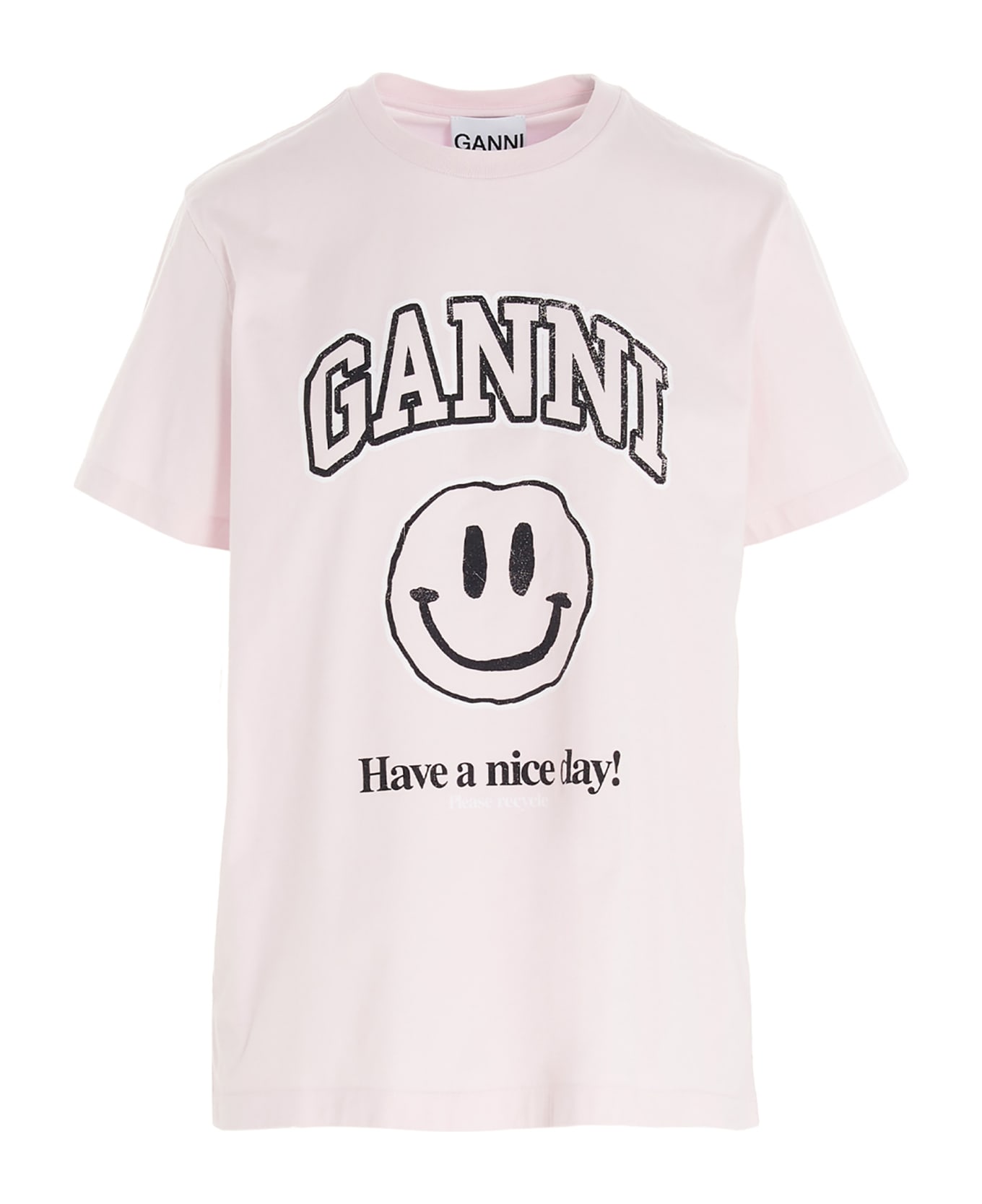 Ganni 'smiley' T-shirt | italist