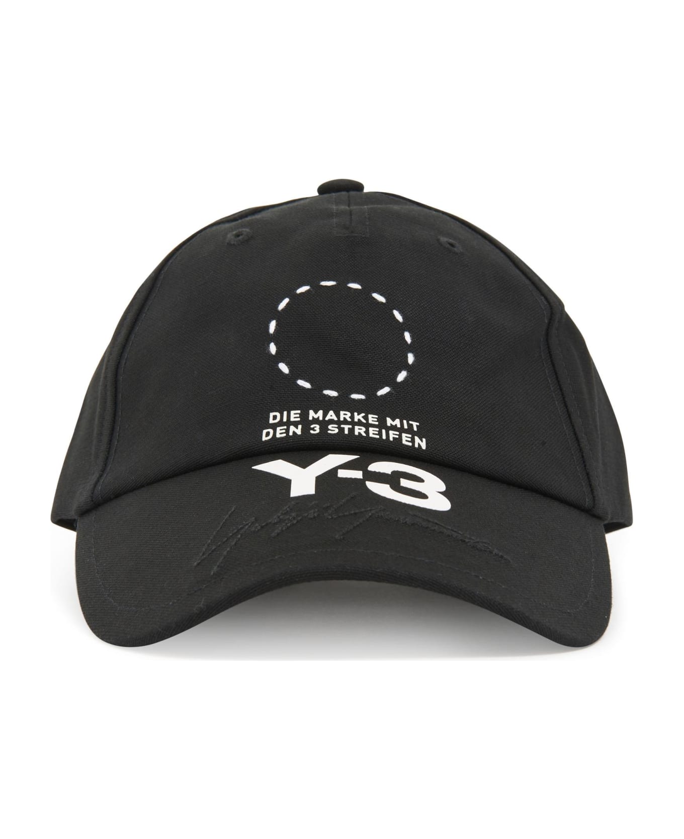Y-3 Black Cap With Logo | italist