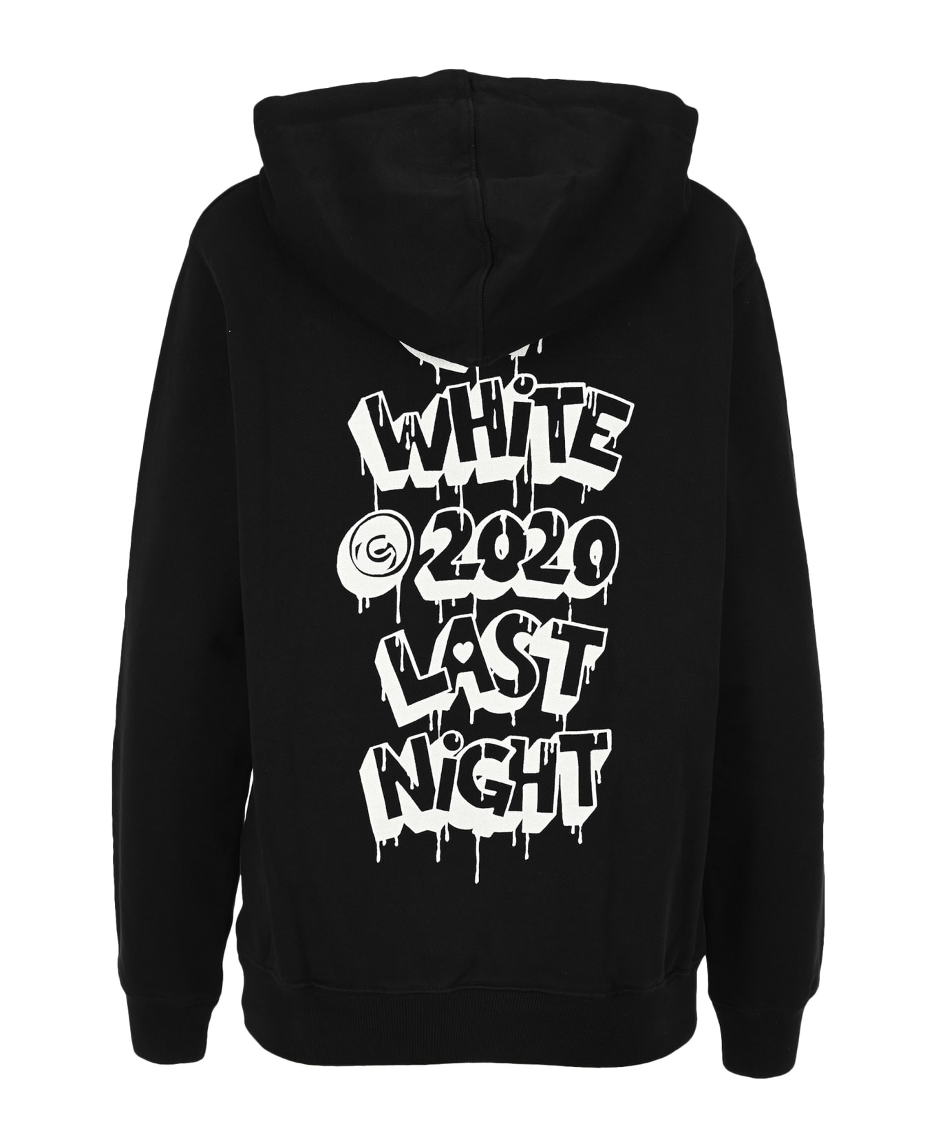 Off-White Off White Dripping Logo Hoodie | italist