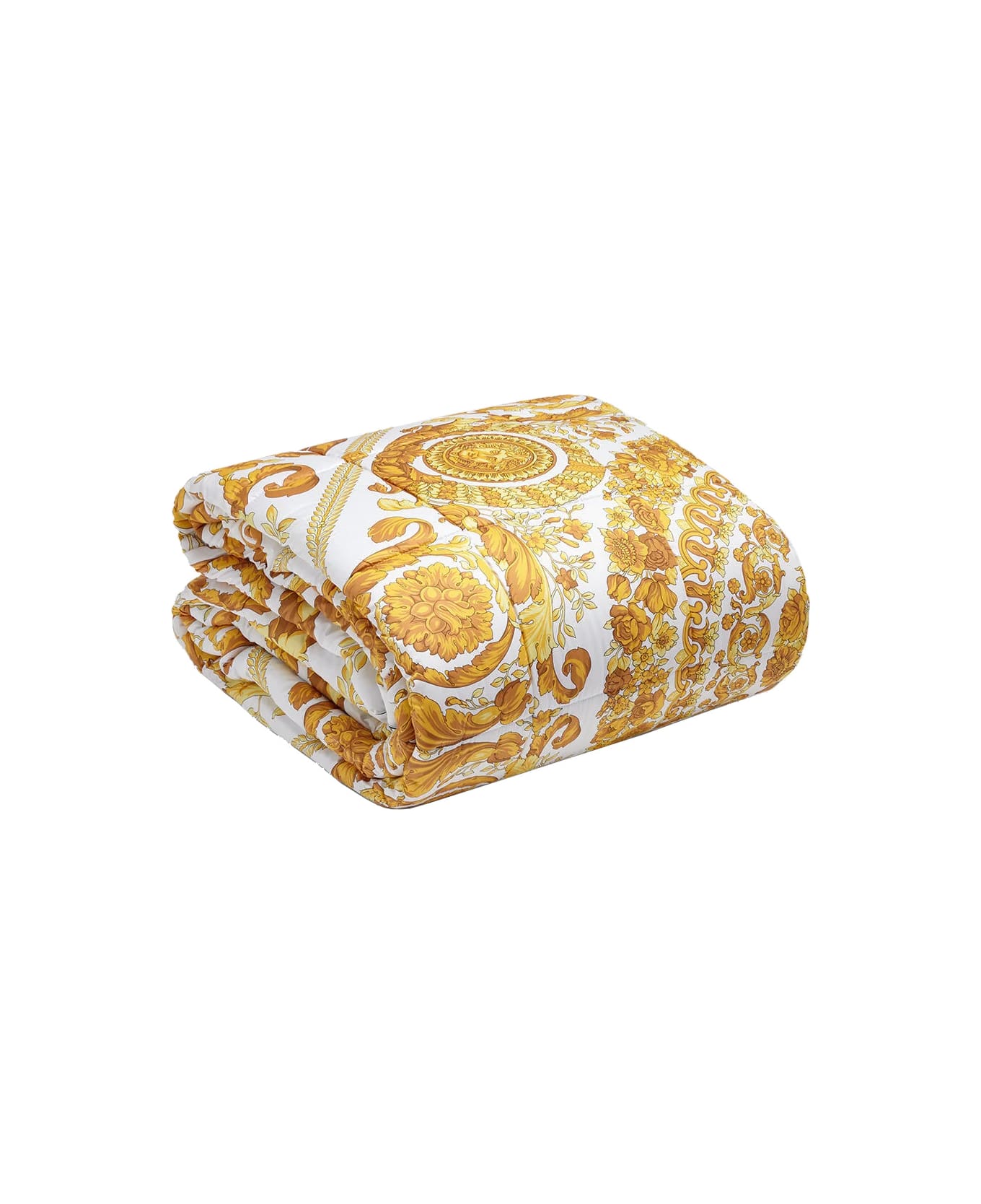 Versace Barocco Print Padded Blanket | italist