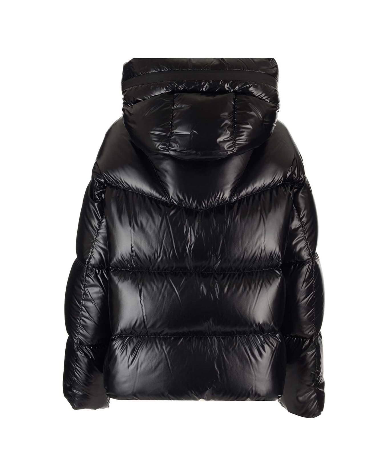 Moncler "huppe" Short Down Jacket | italist