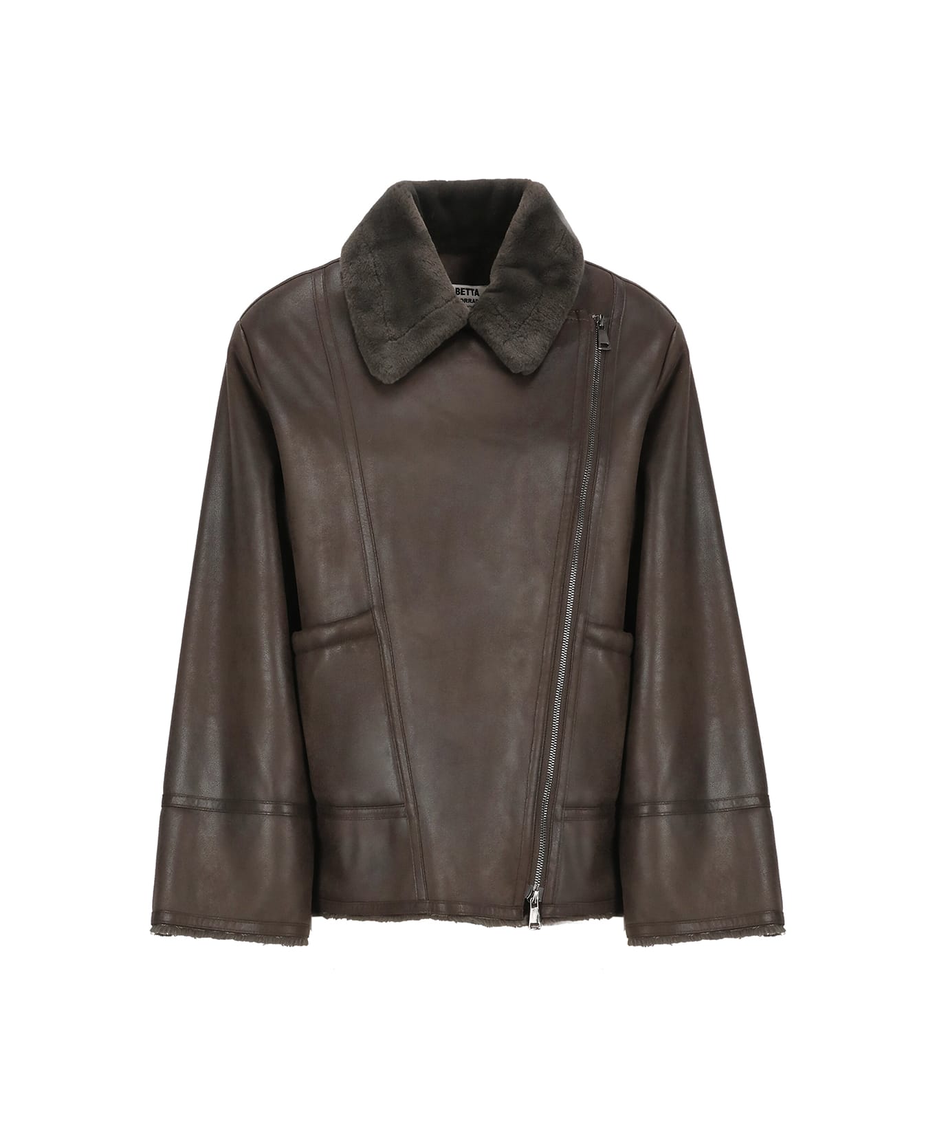 Betta Corradi Synth Leather Jacket | italist