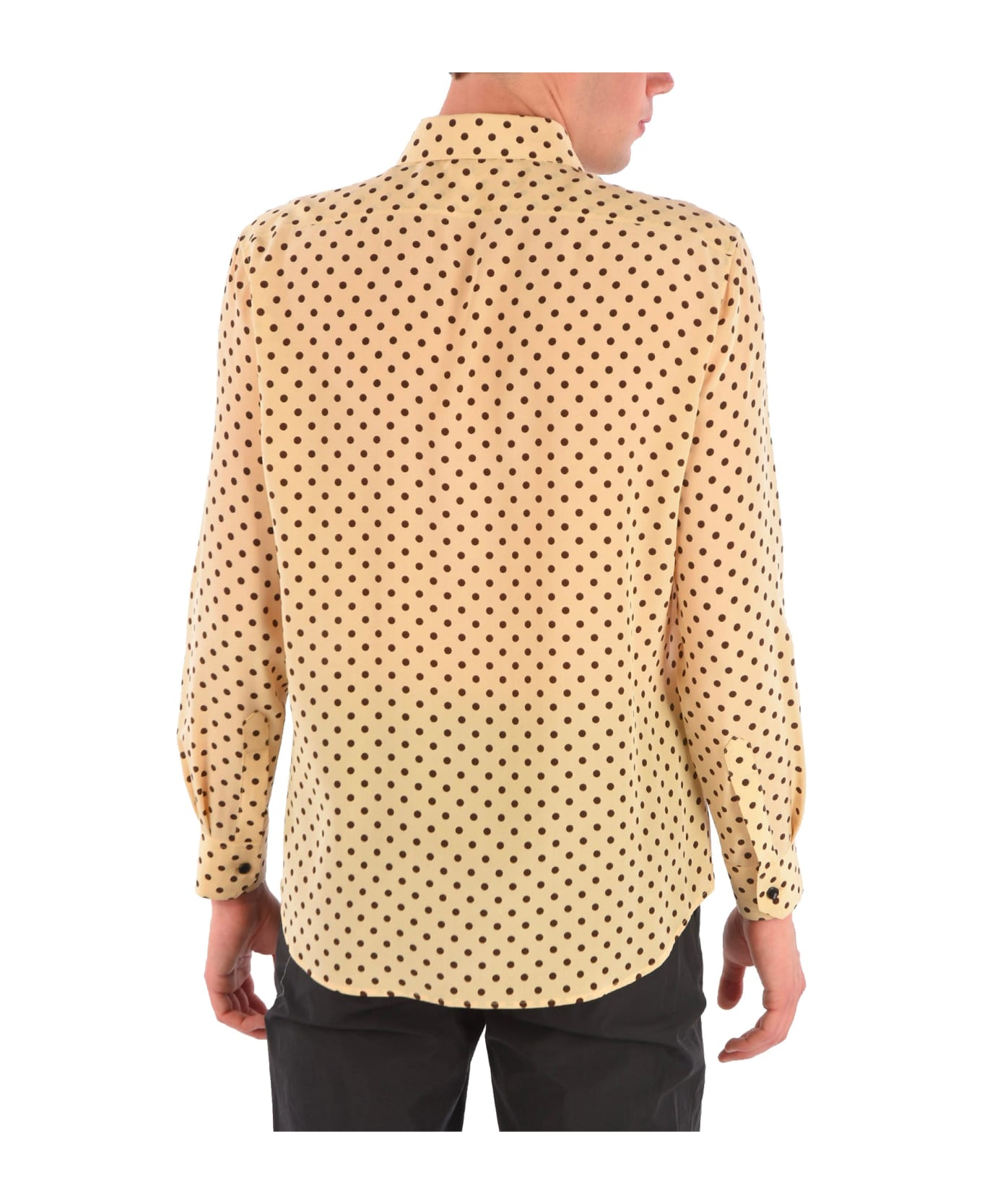 Celine Polka Dot Silk Shirt | italist