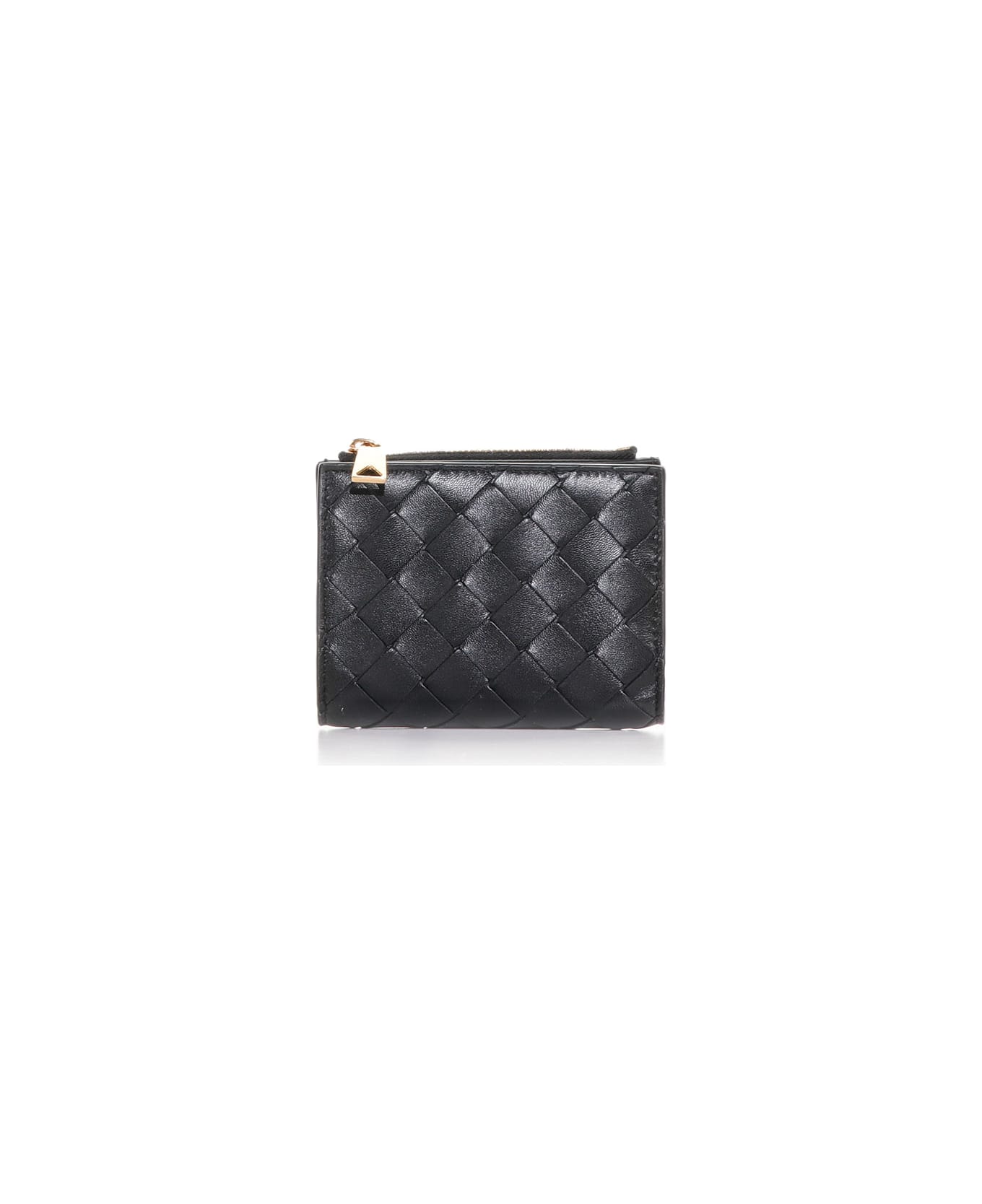 Bottega Veneta Leather Wallet With Woven Pattern | italist, ALWAYS LIKE ...