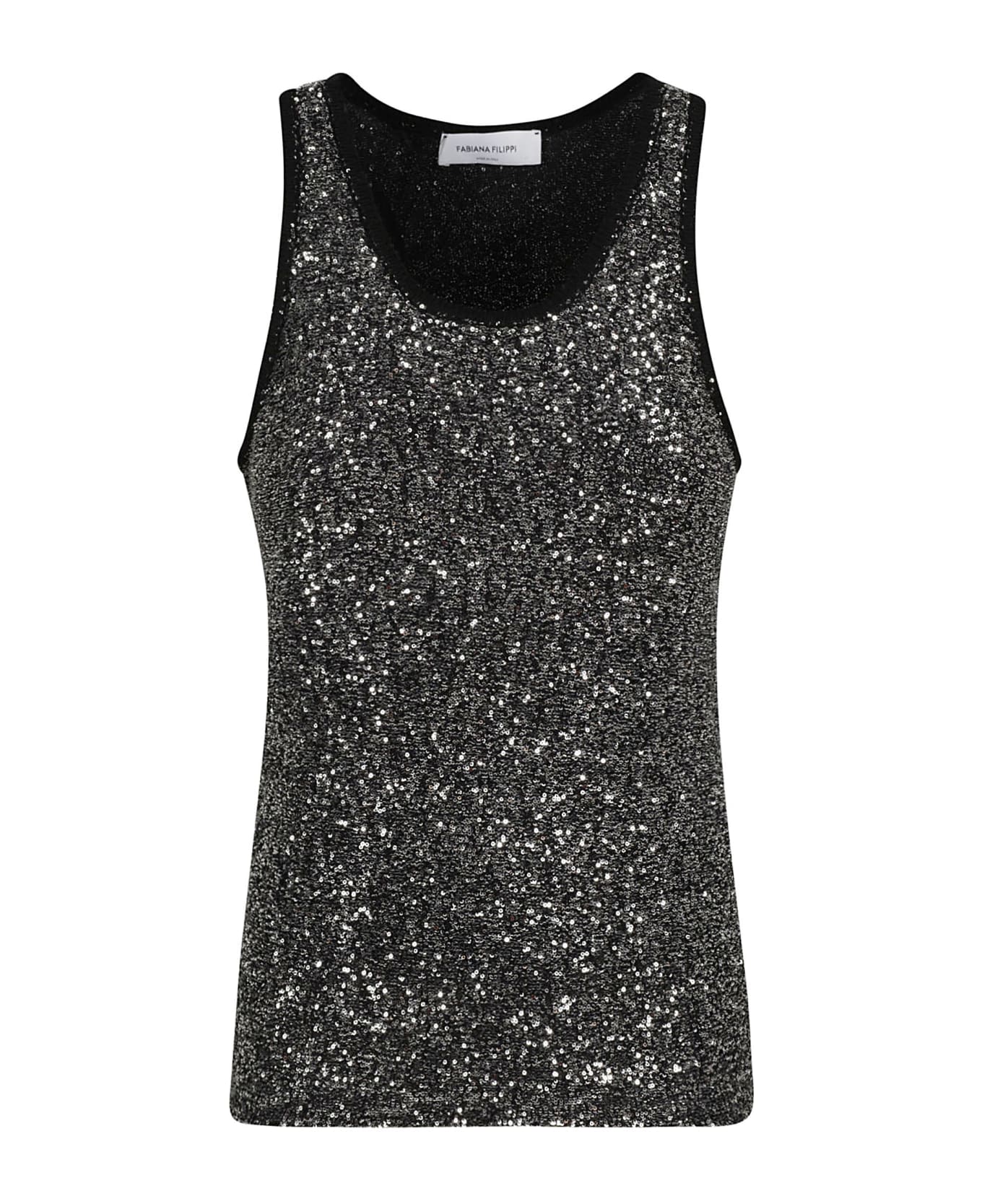 Fabiana Filippi Paillette Embellished Tank Top | italist, ALWAYS LIKE A ...