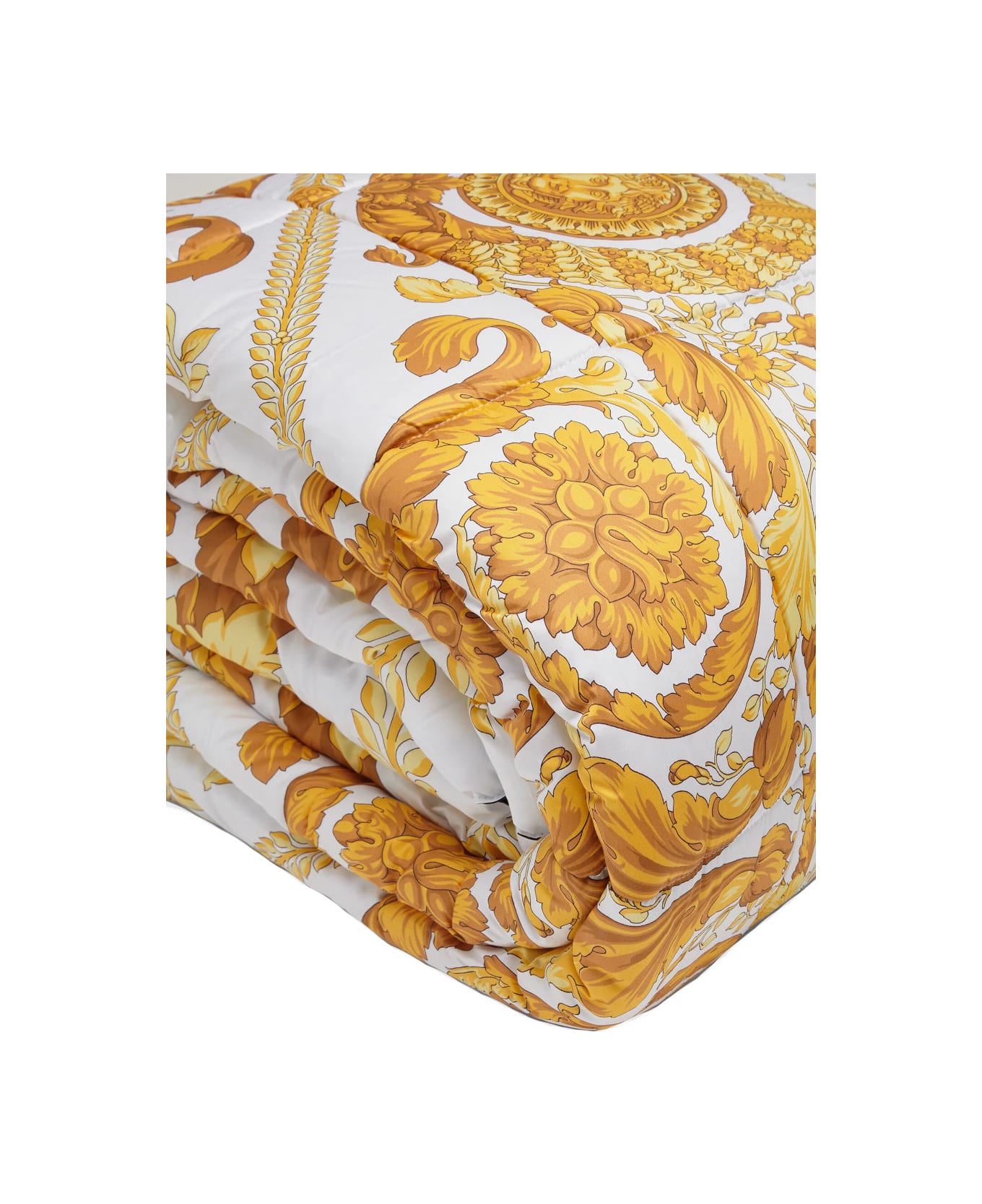 Versace Barocco Print Padded Blanket | italist