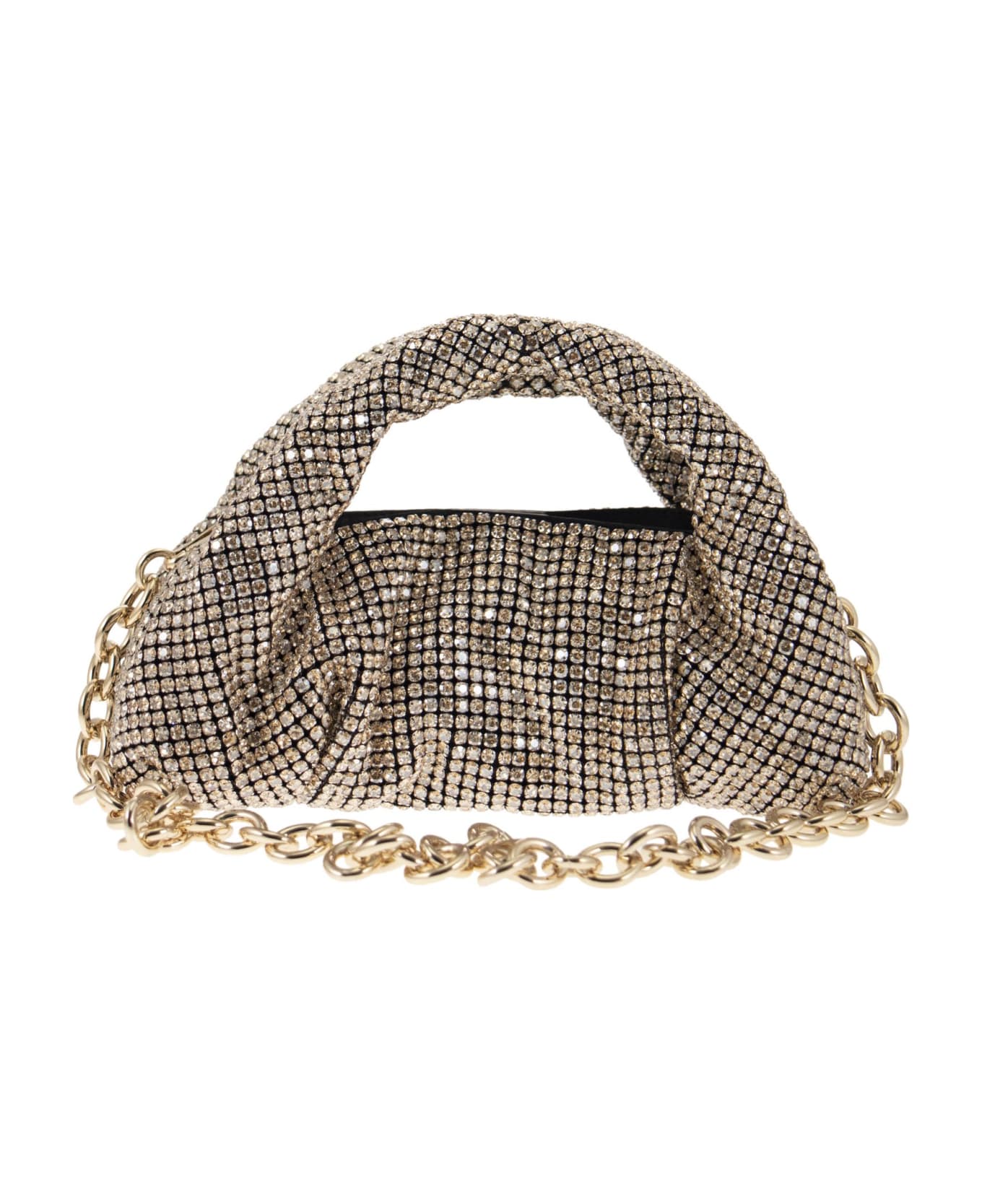 Stuart Weitzman The Moda Shine Mini - Hand Bag With Crystals | italist ...