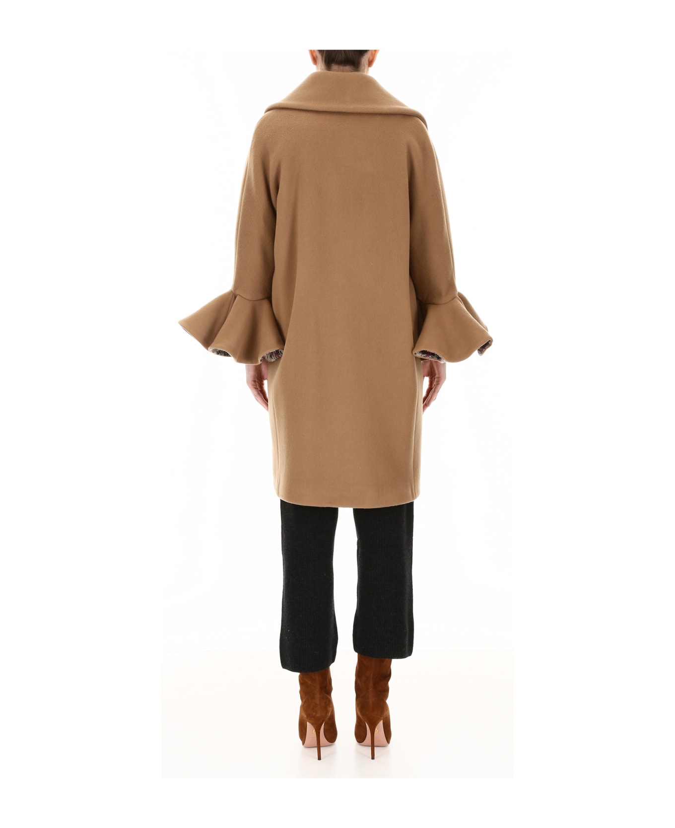 Capucci Ruffled Coat | italist