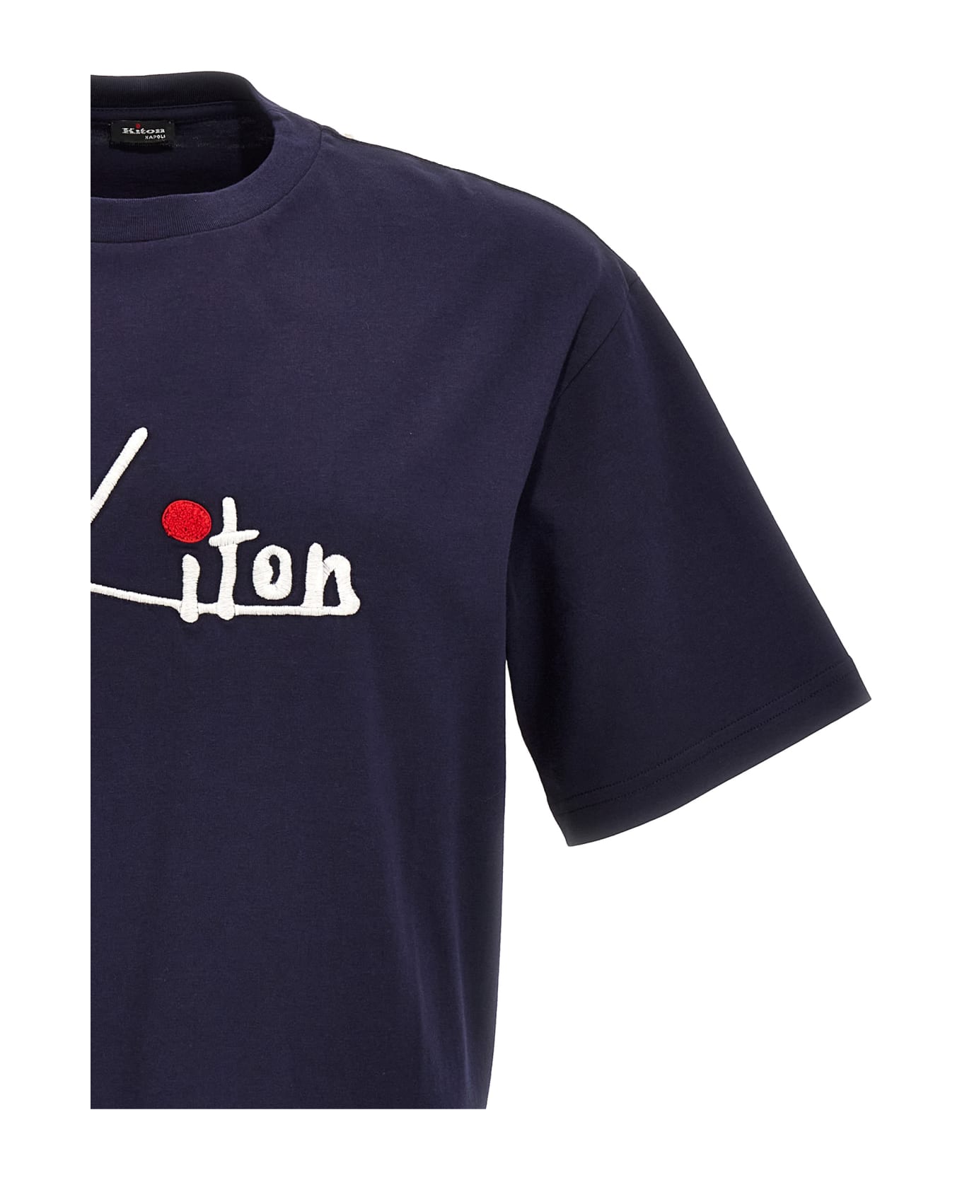 Kiton Logo Embroidery T-shirt シャツ 通販 | italist