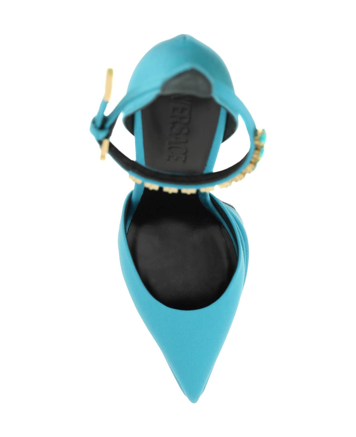 Versace Aevitas Pointy Platform Pumps | italist