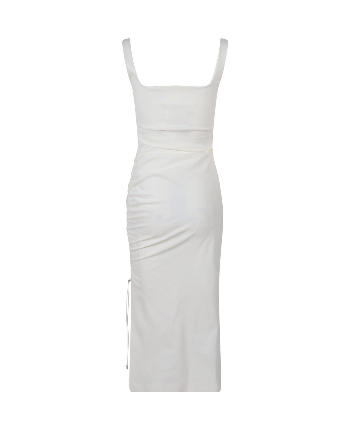 SportMax Drawstring Sleeveless Midi Dress | italist, ALWAYS LIKE A SALE