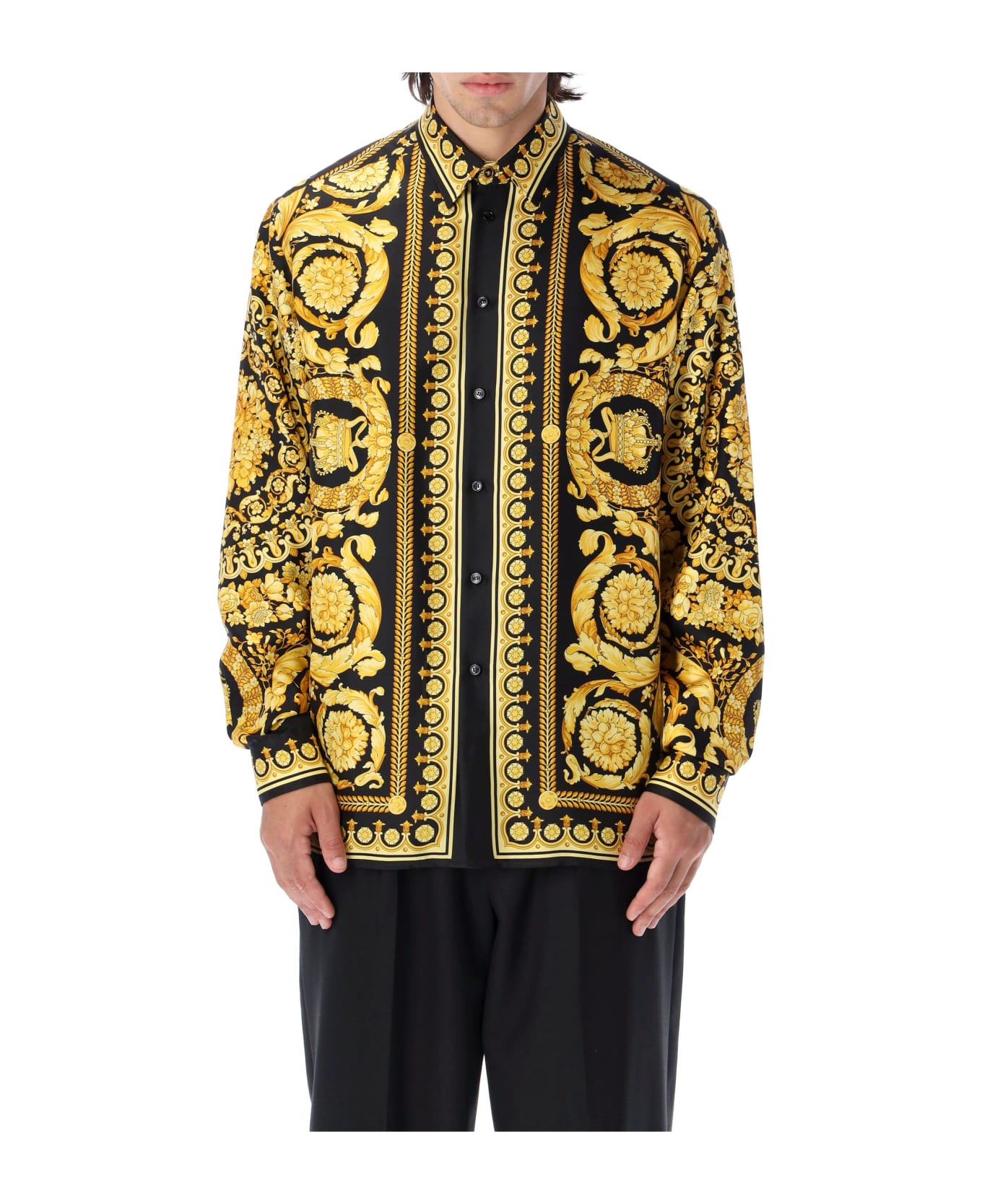 Versace Barocco Silk Shirt | italist
