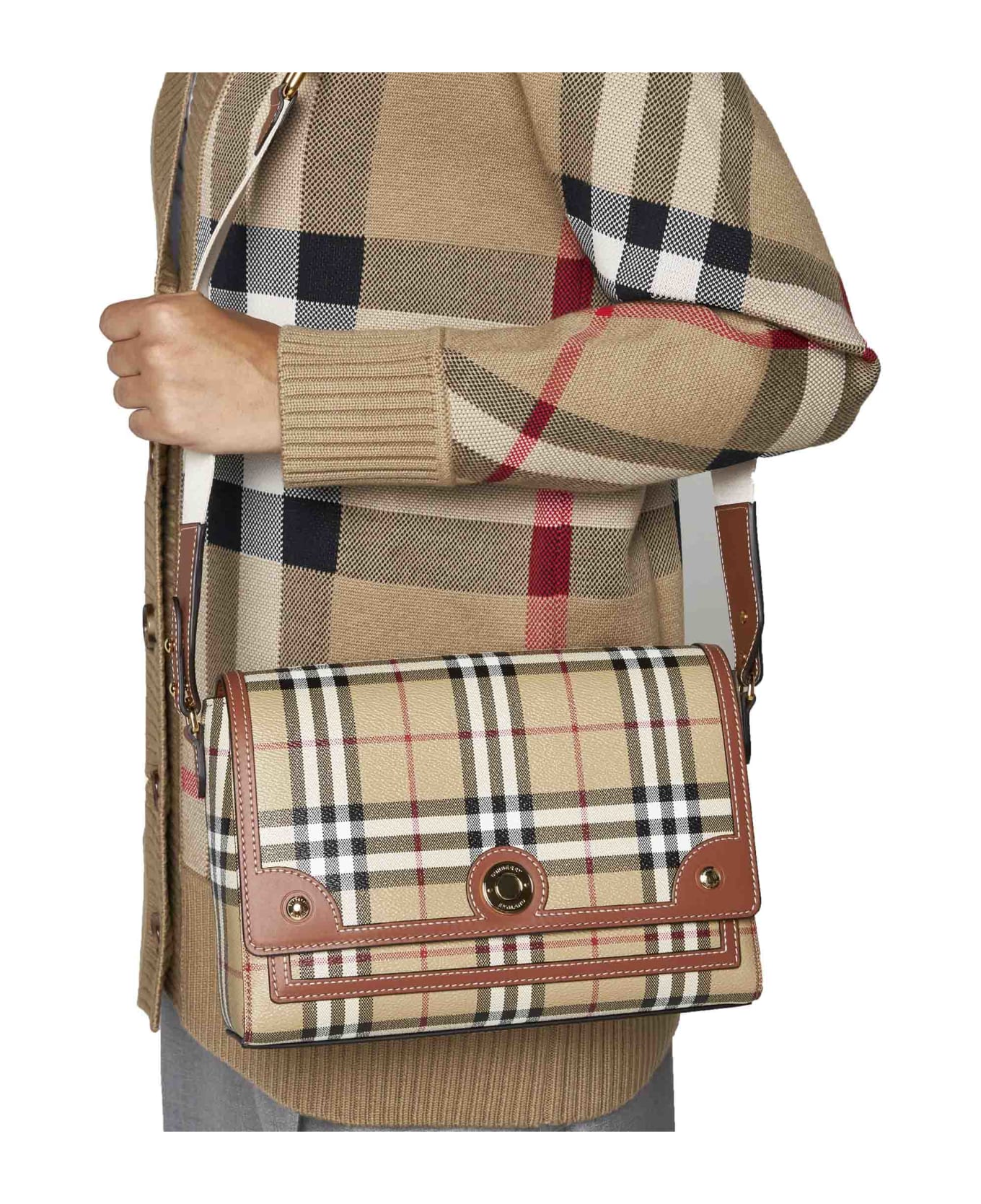 Burberry Bag With Check Pattern | italist Burberry Bag With Check Pattern | italist