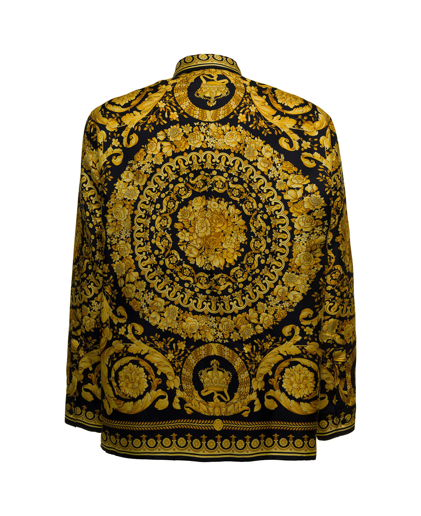 Versace Barocco Printed Silk Shirt | italist