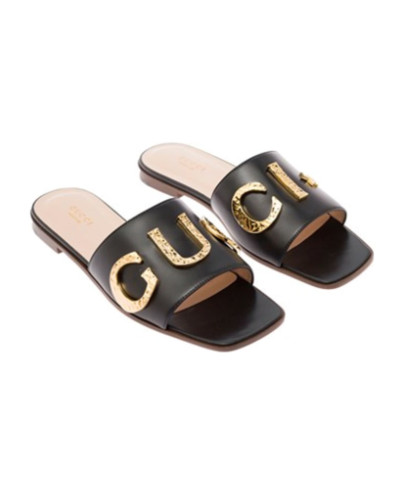 Gucci Leather Sandals | italist