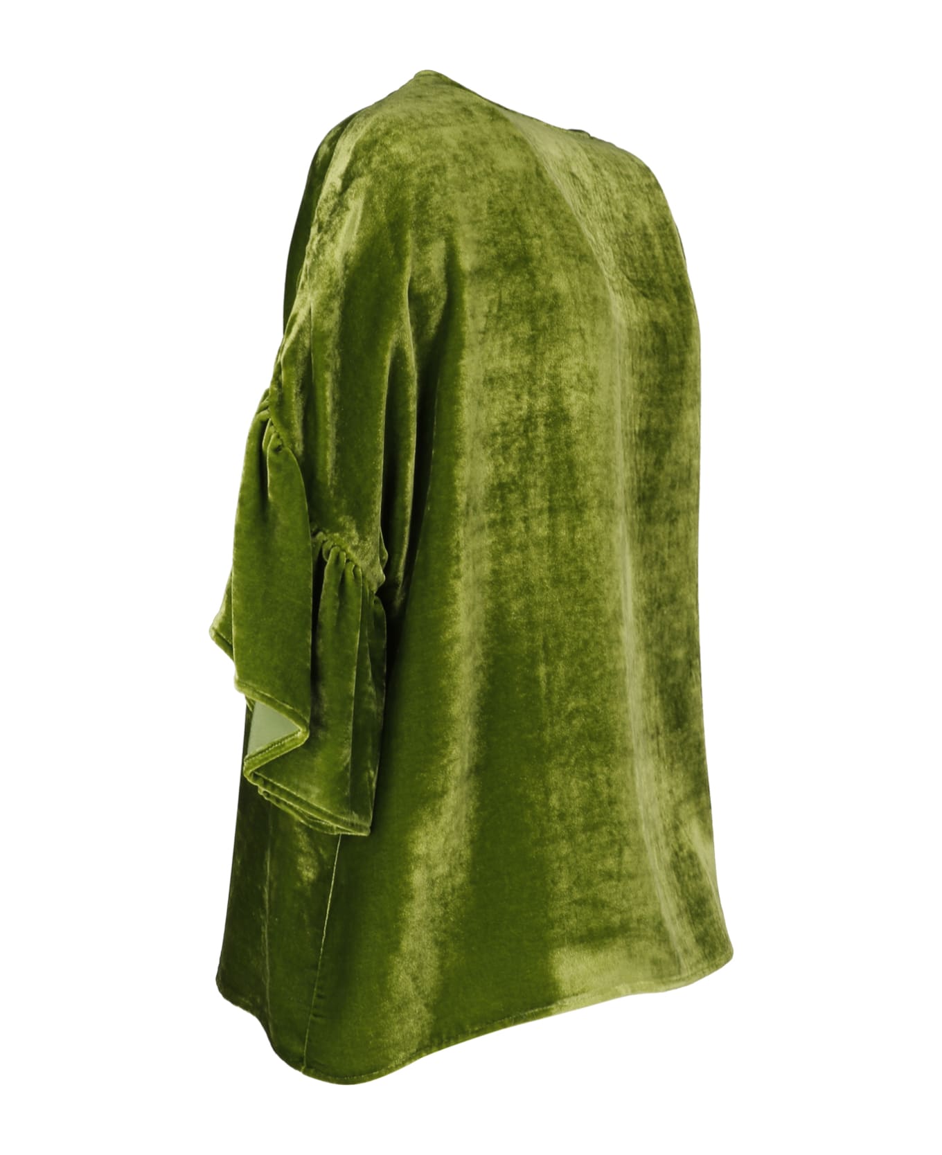 Parosh Ruffled T-shirt | italist