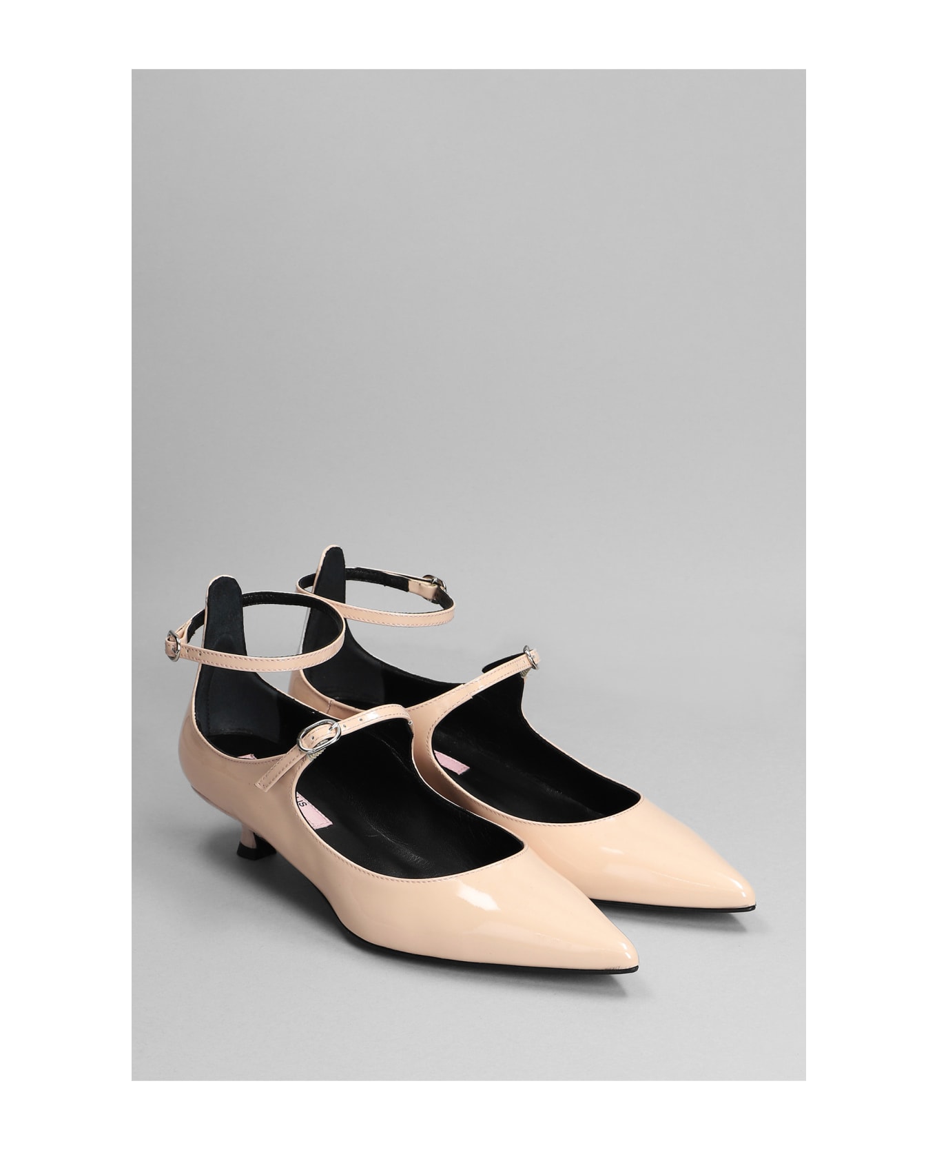 Marc Ellis Pumps In Powder Patent Leather | italist, ALWAYS LIKE A SALE