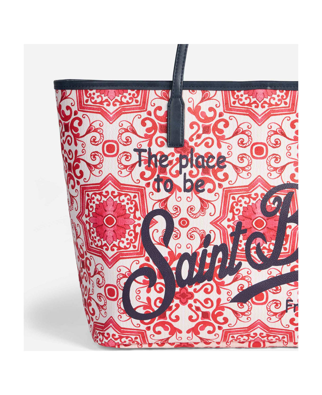 MC2 Saint Barth Maiolica Print Saint Barth Logo Bag | italist, ALWAYS ...
