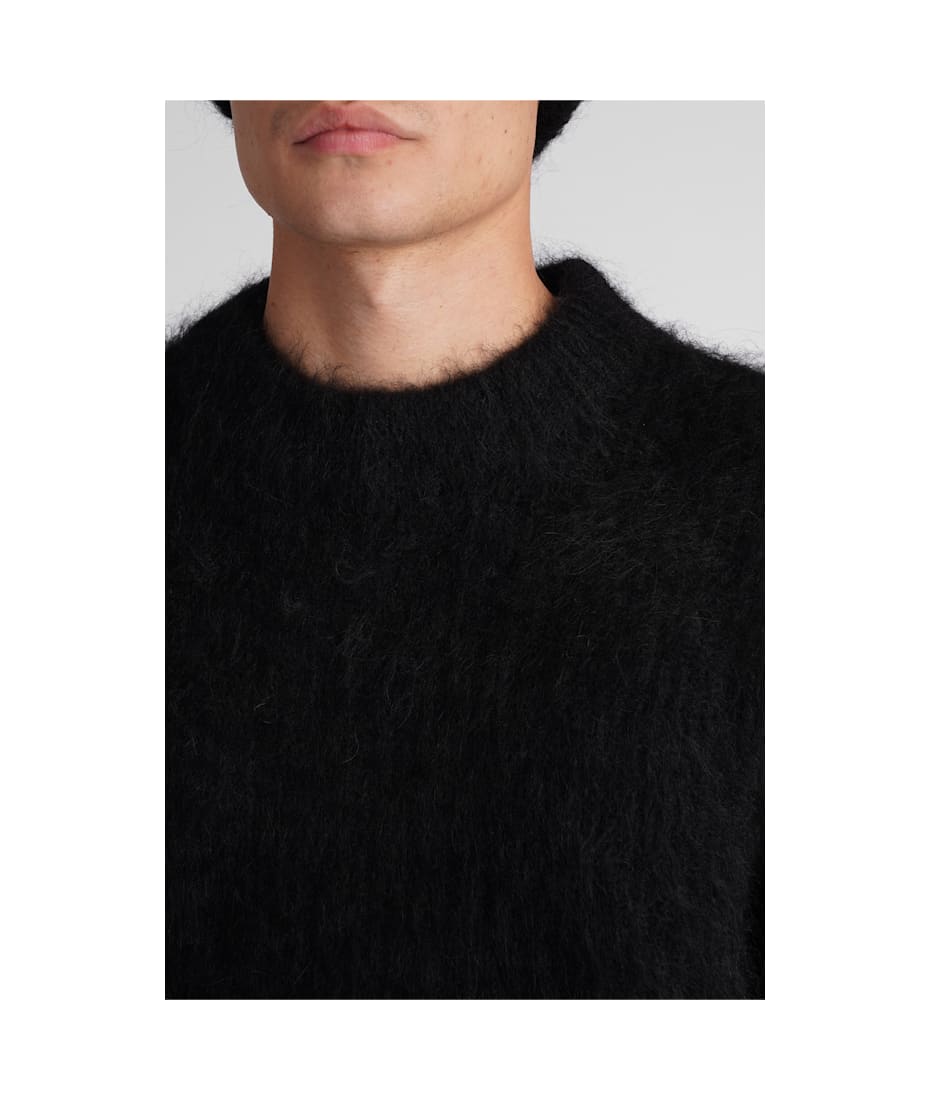 Séfr Haru Sweater Knitwear In Black Wool | italist Séfr Haru Sweater Knitwear In Black Wool | italist