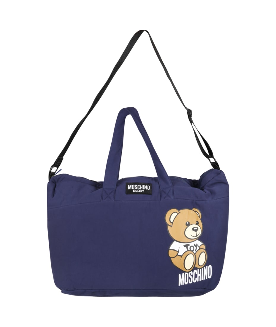 Teddy Bear Fleece Baby-changing Bag Moschino Official Store | atelier ...