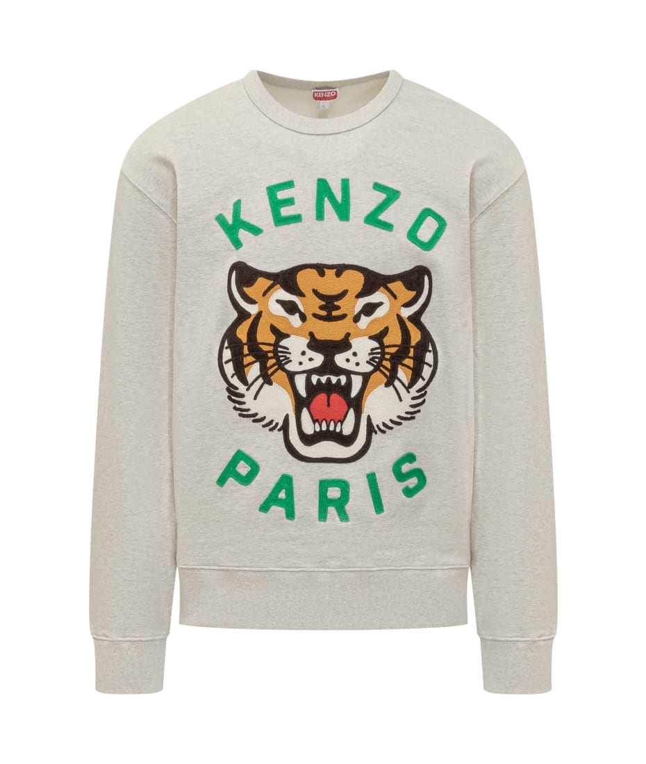 Kenzo tiger logo sweatshirt store