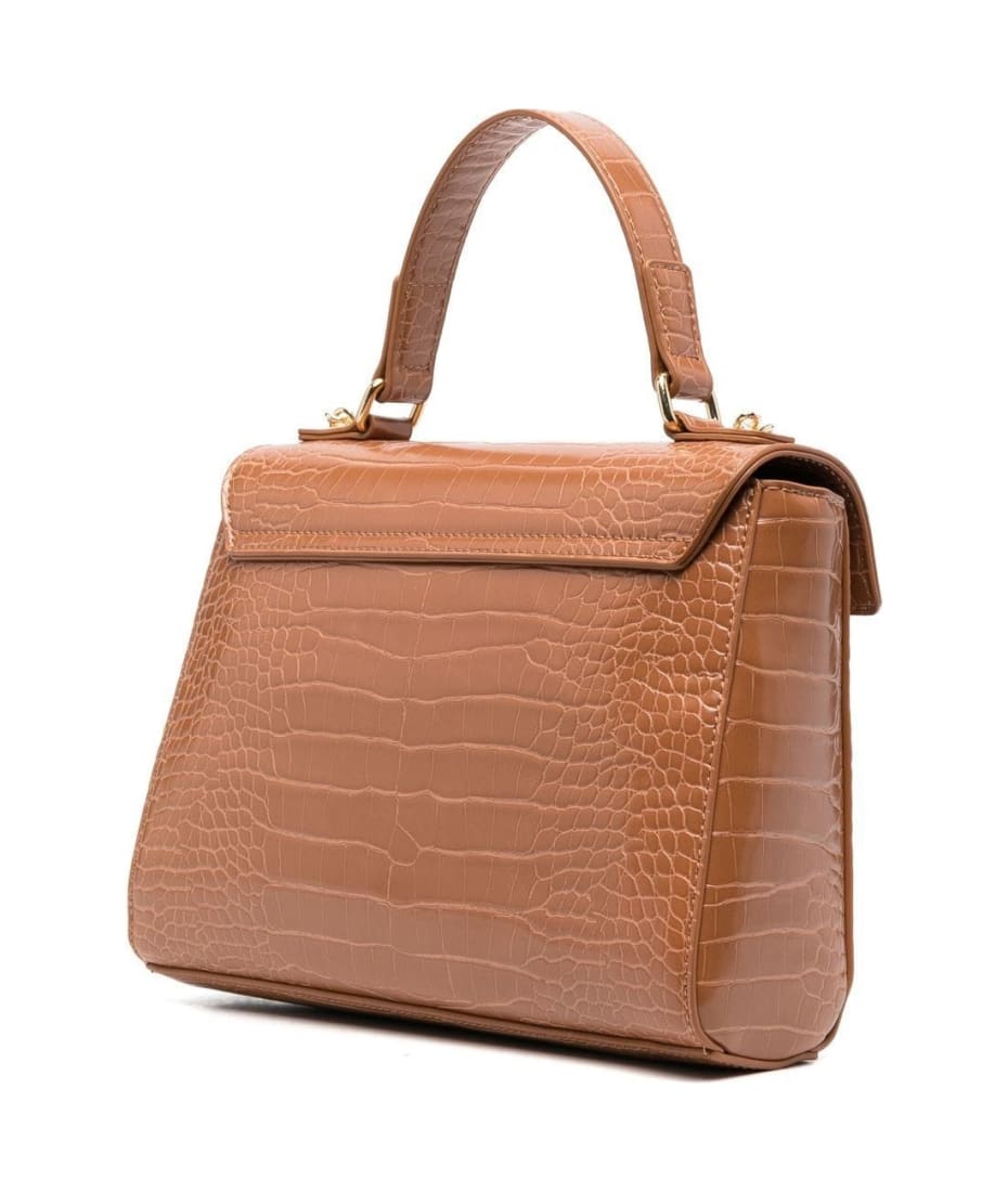 Fashion shopping style Croco Print Crossbody With Top Handle Camel Love ...