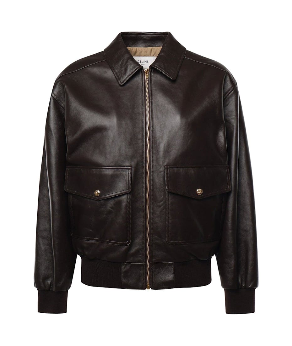 Celine aviator jacket store